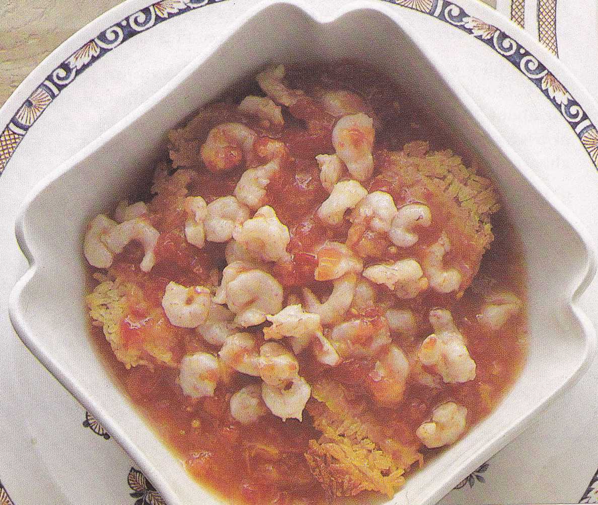 Sizzling Rice with Shrimps and Tomato Sauce - BigOven