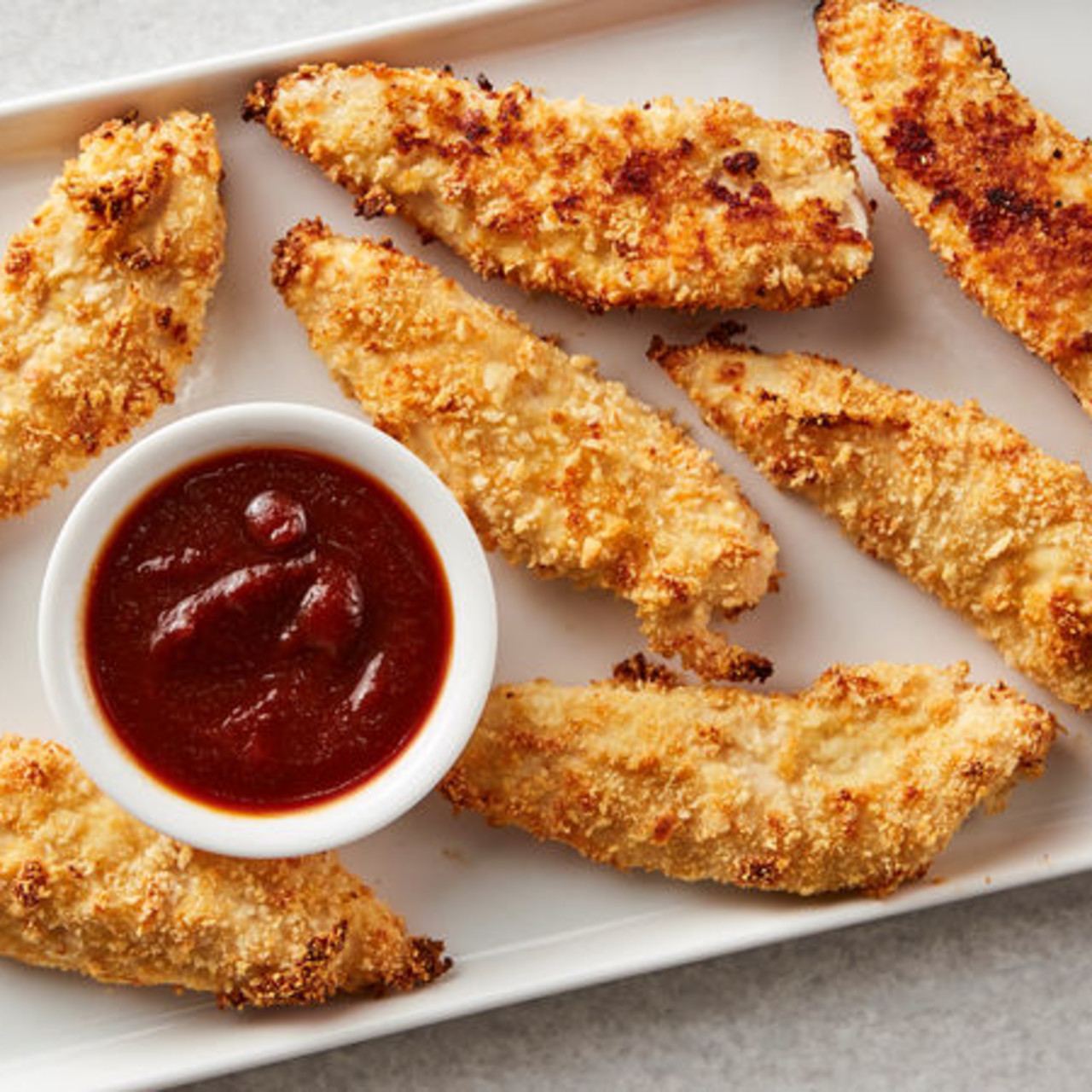Air Fryer Crumbed Chicken Tenderloins Air Fryer Crumbed Chicken Tenderloins