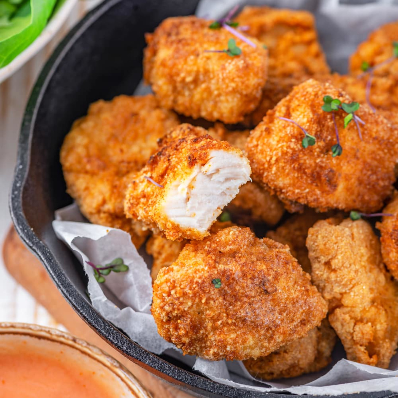 Air Fryer Popcorn Chicken