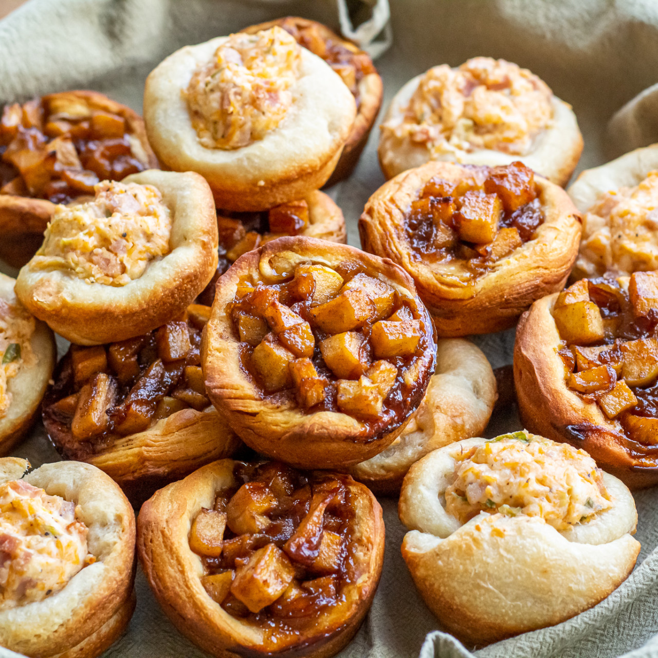 Sweet and Savory Mini Bread Bowls