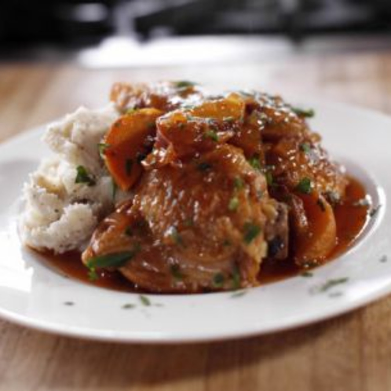 Apple Whiskey Chicken