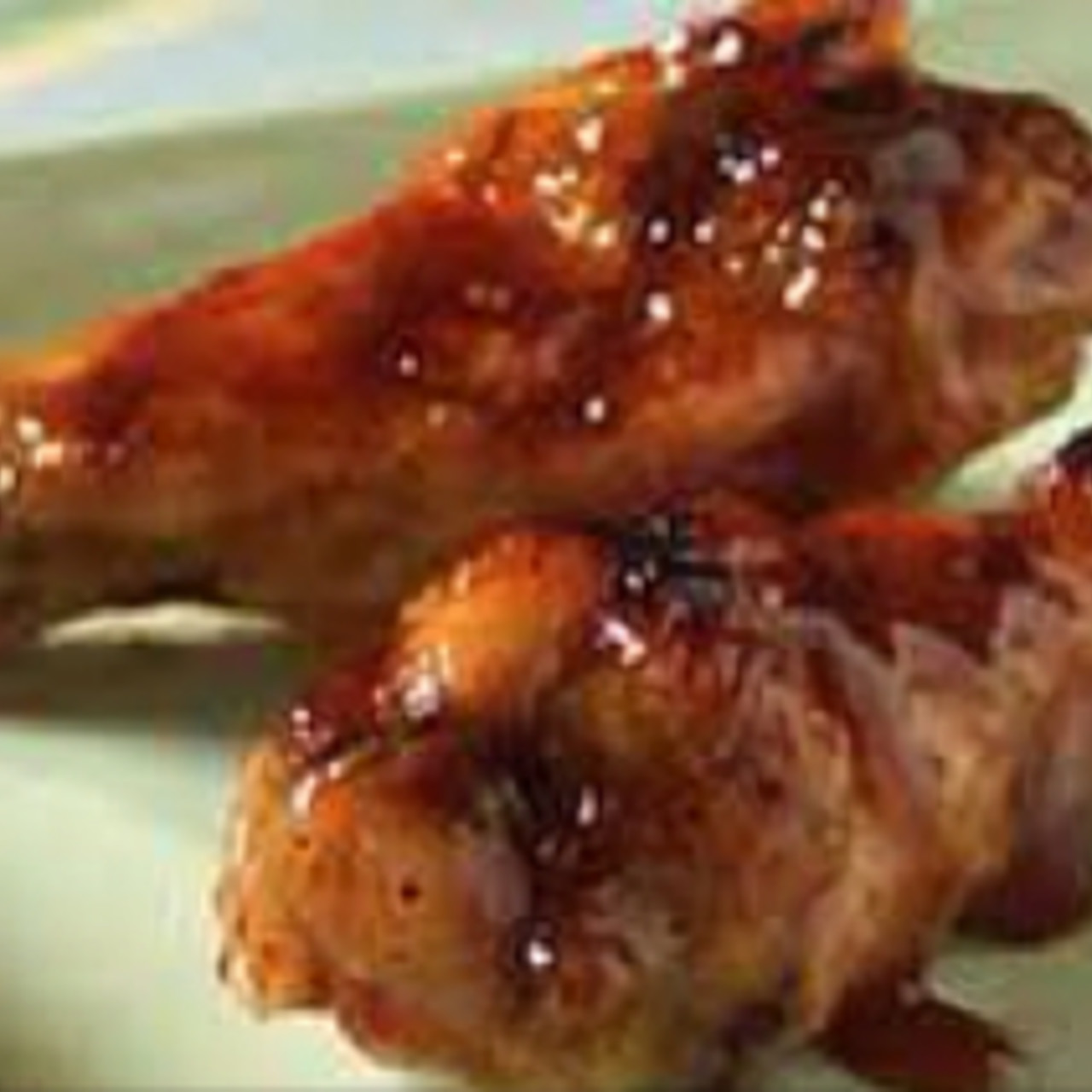Asian Honey BBQ Chicken Drummettes