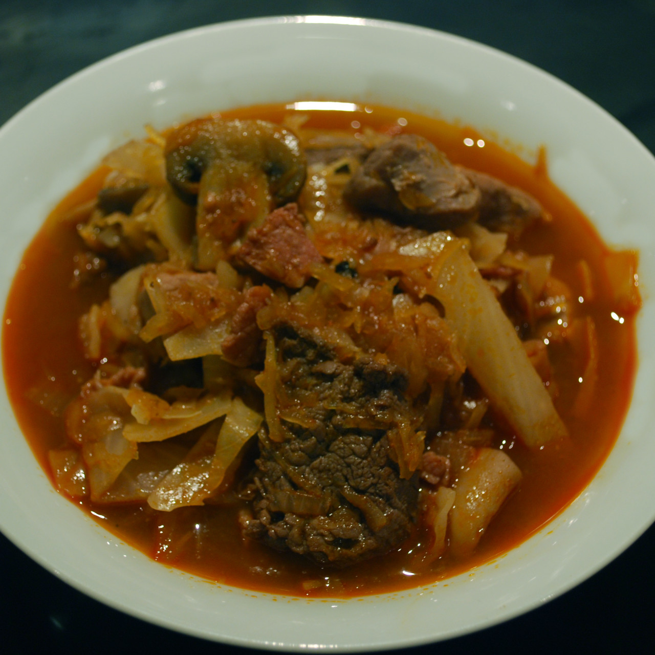 Bigos (Polish hunters' stew)