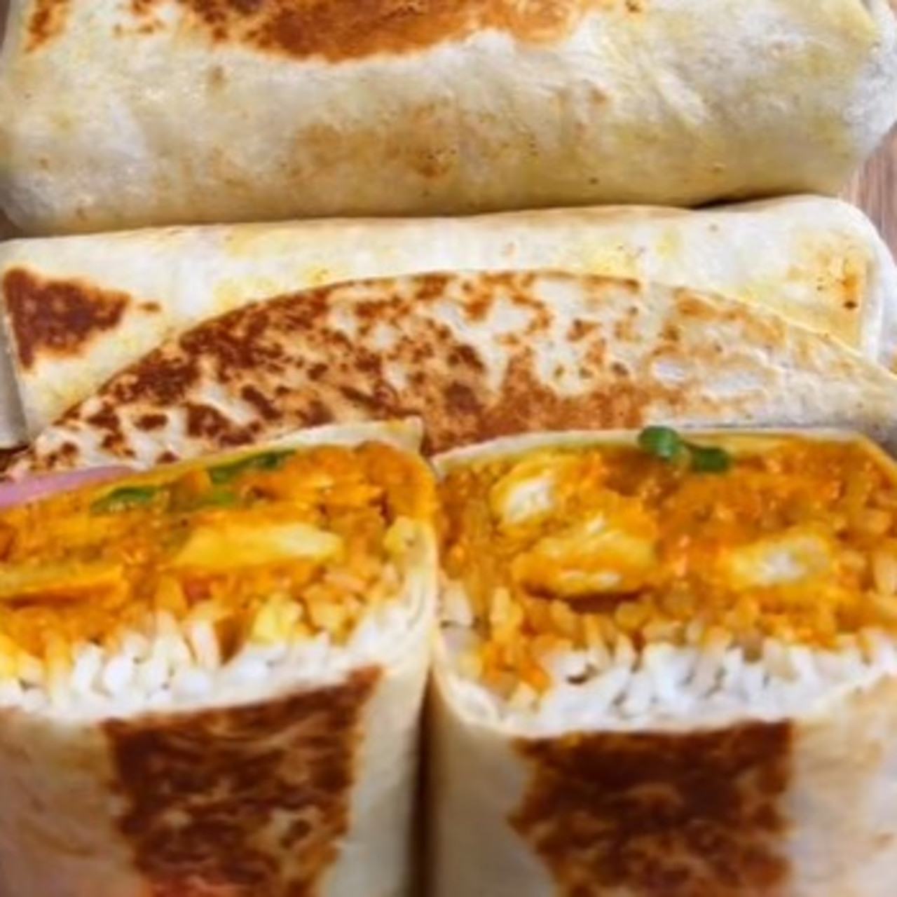 Butter Chicken Buritto