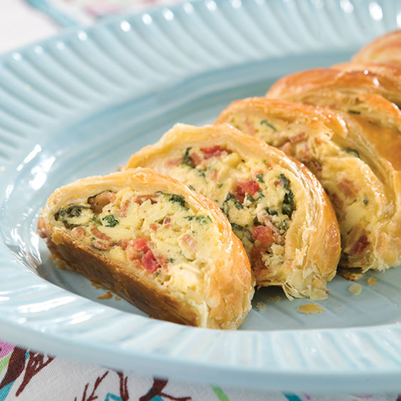 Breakfast BLT Strudel