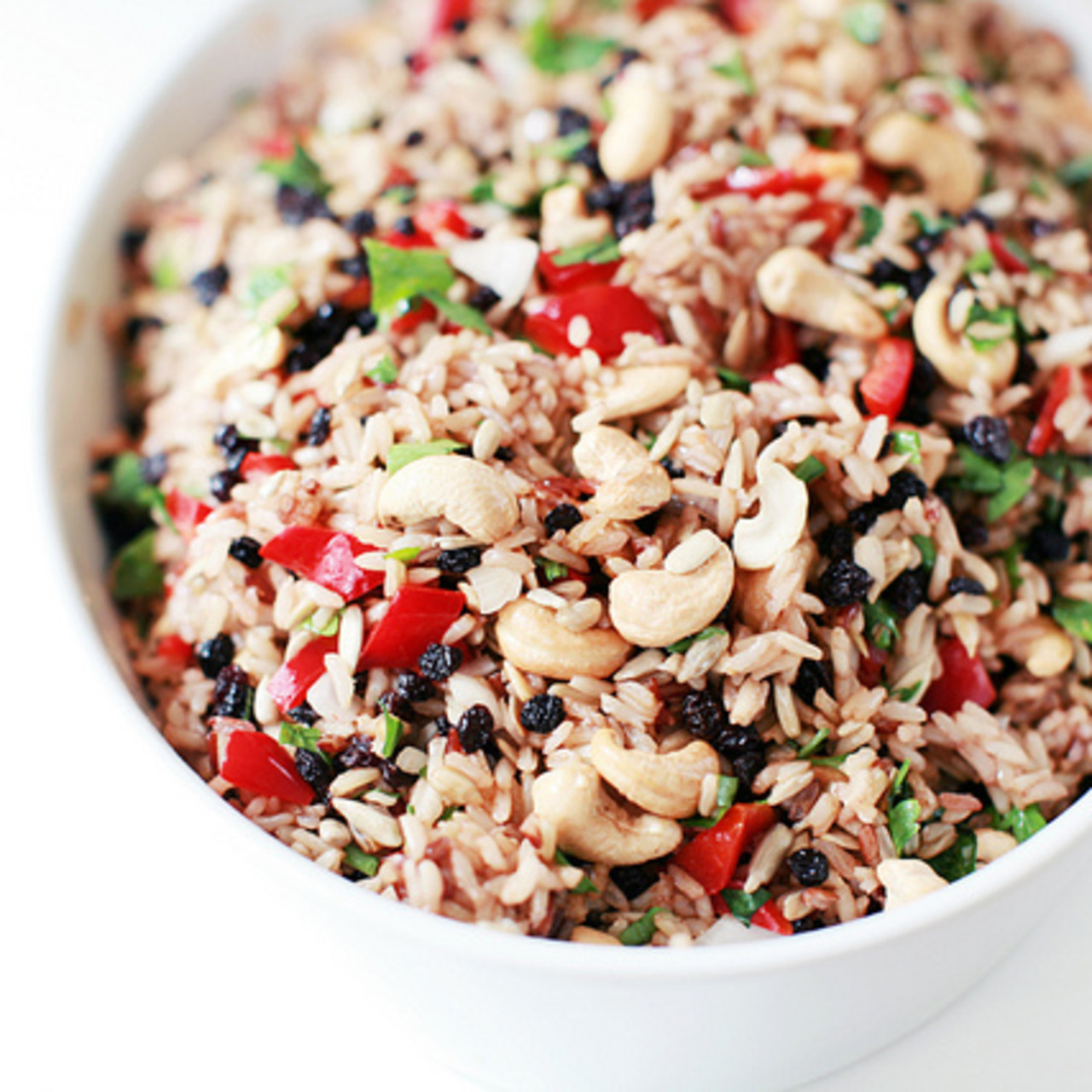 Brown rice salad