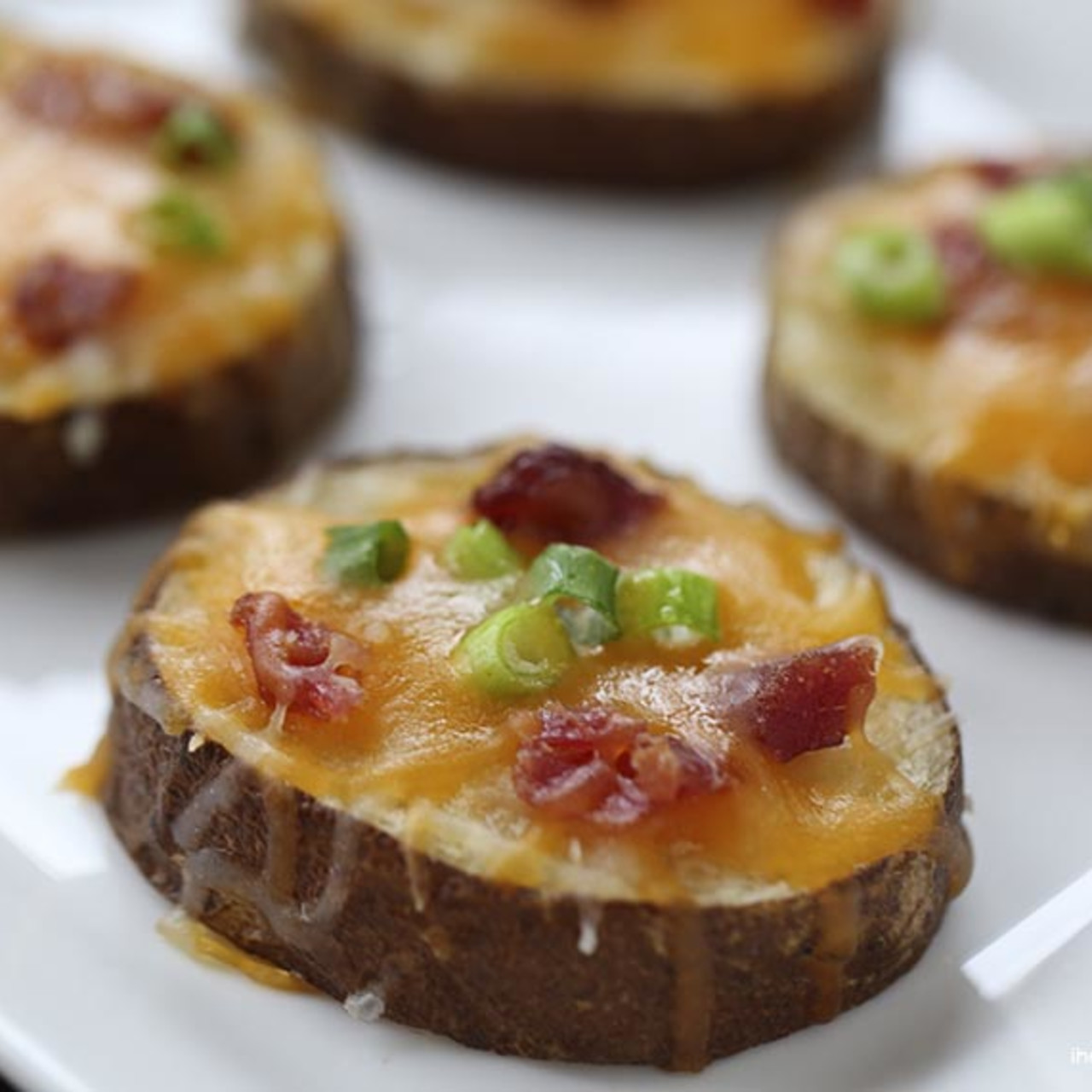 Cheese and Bacon Potato Rounds