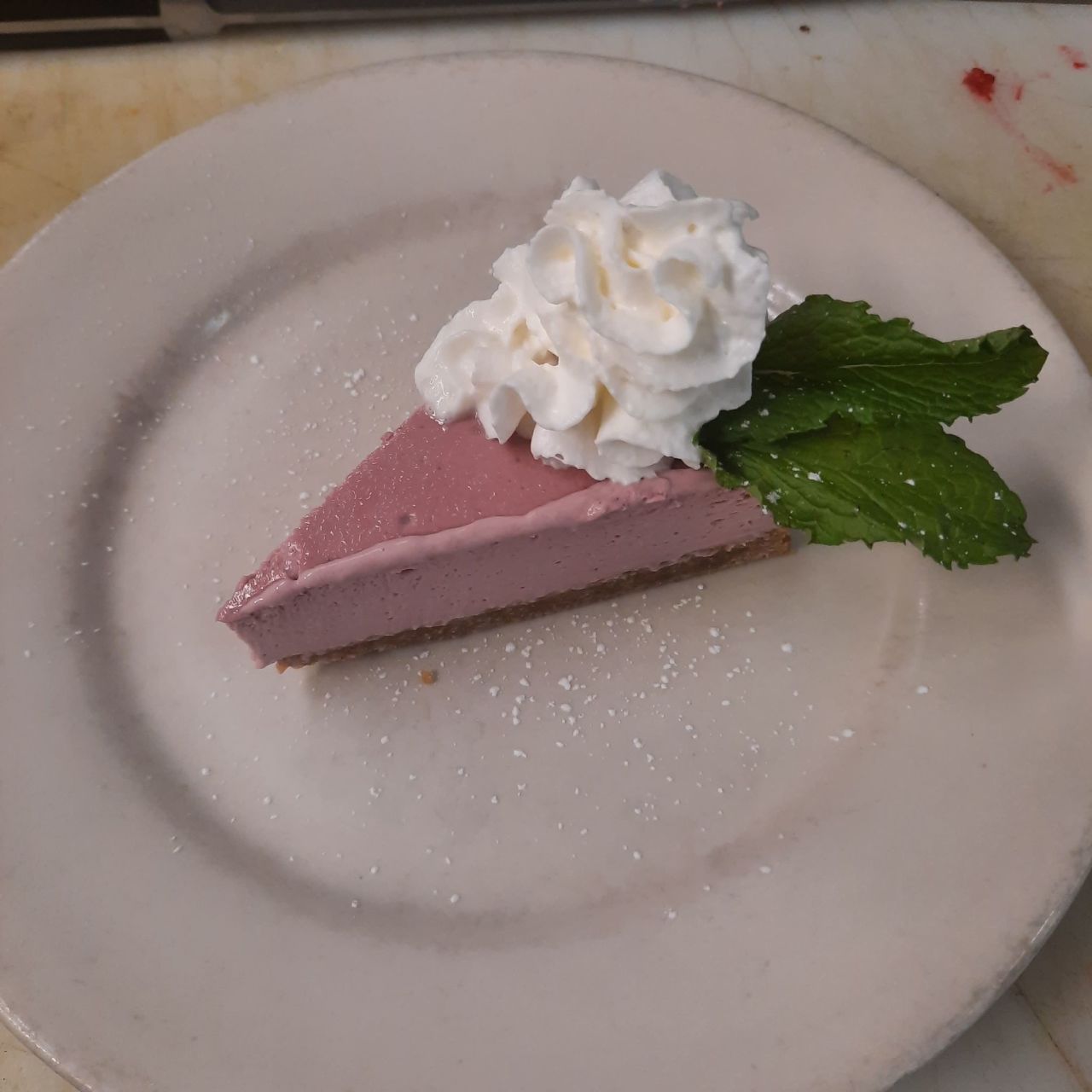 Cheese cake base