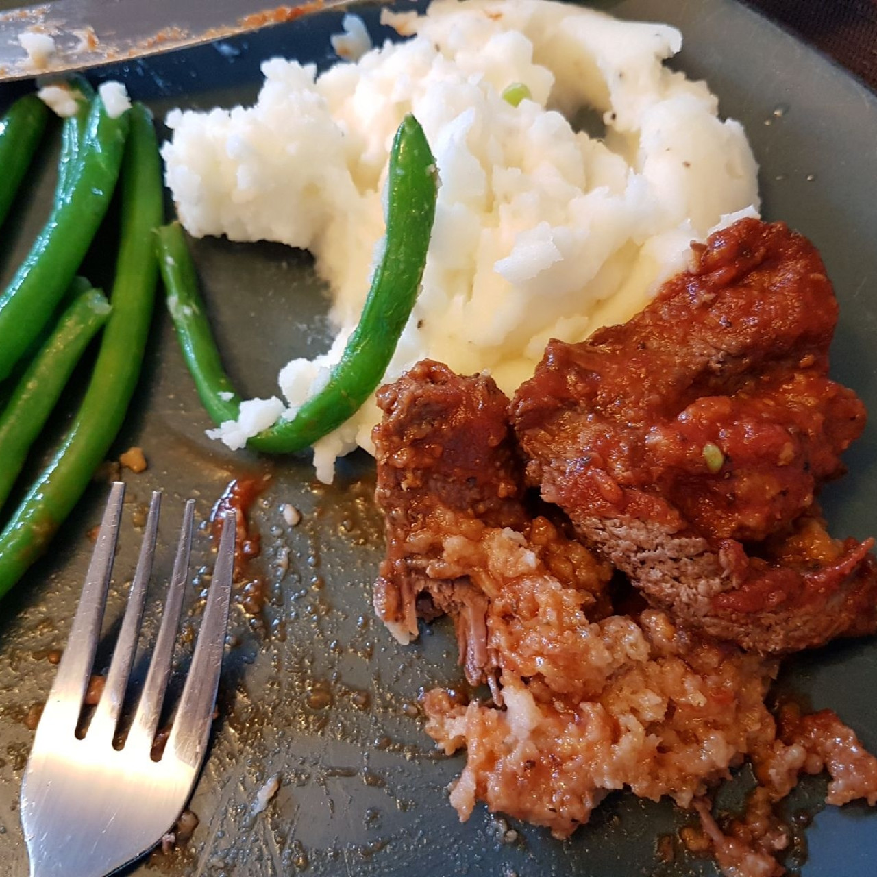 Cheese Stuffed Steak in Tomato Sauce
