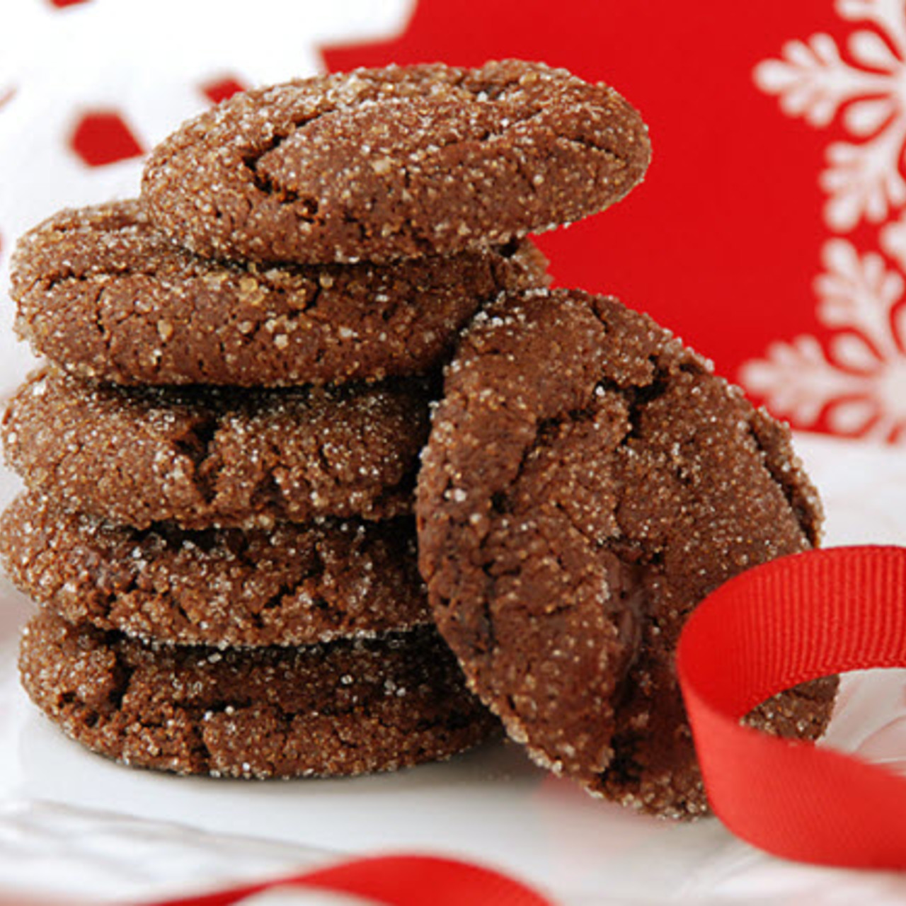 Chewy Chcolate Gingerbread Cookies