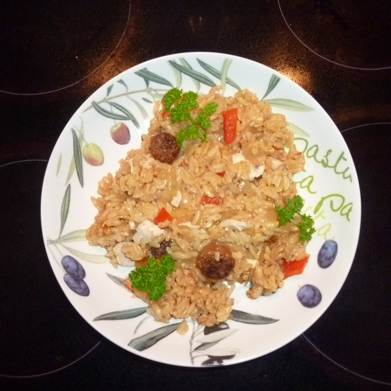 Chicken and Chorizo Risotto