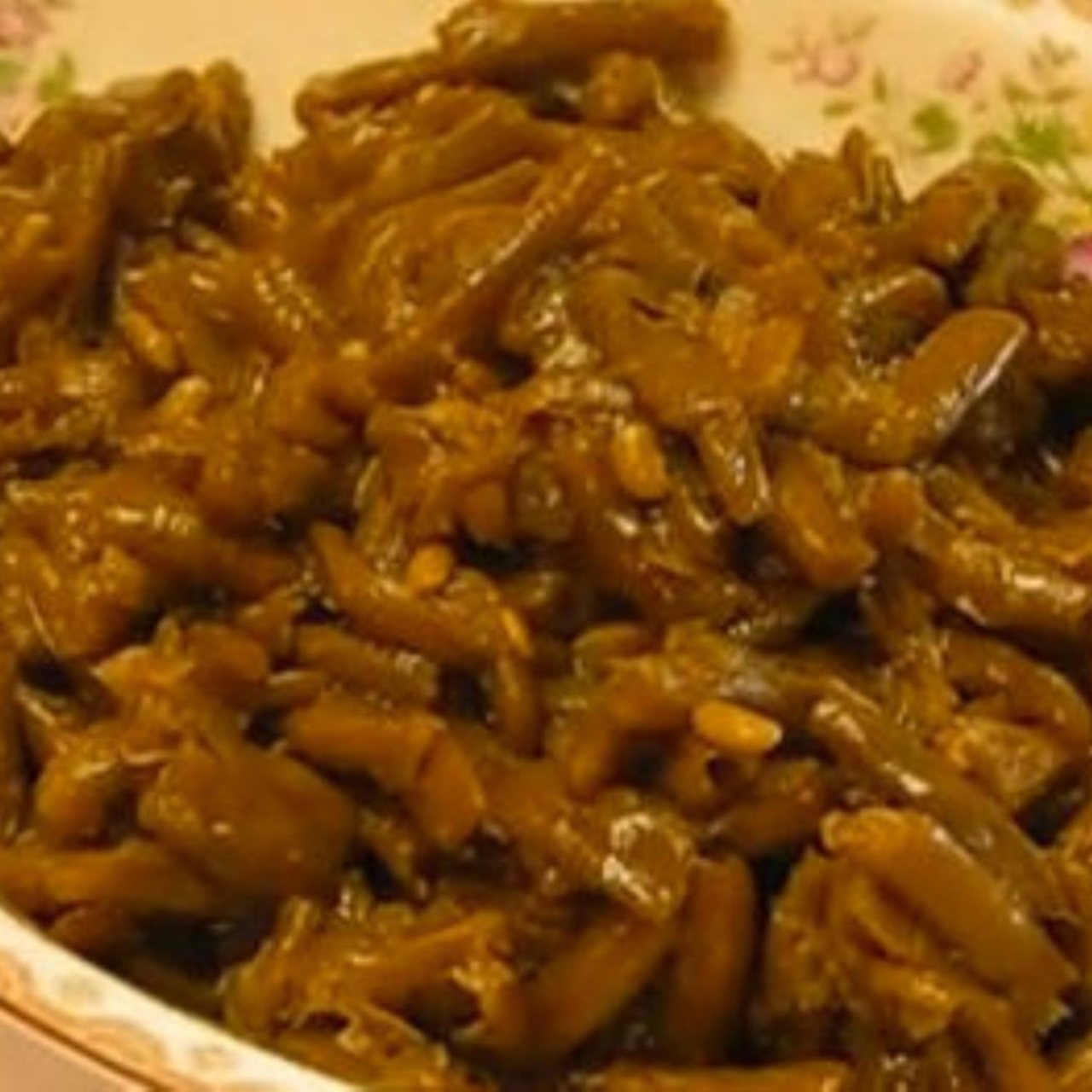 Country-style Pressure Cooker Green Beans