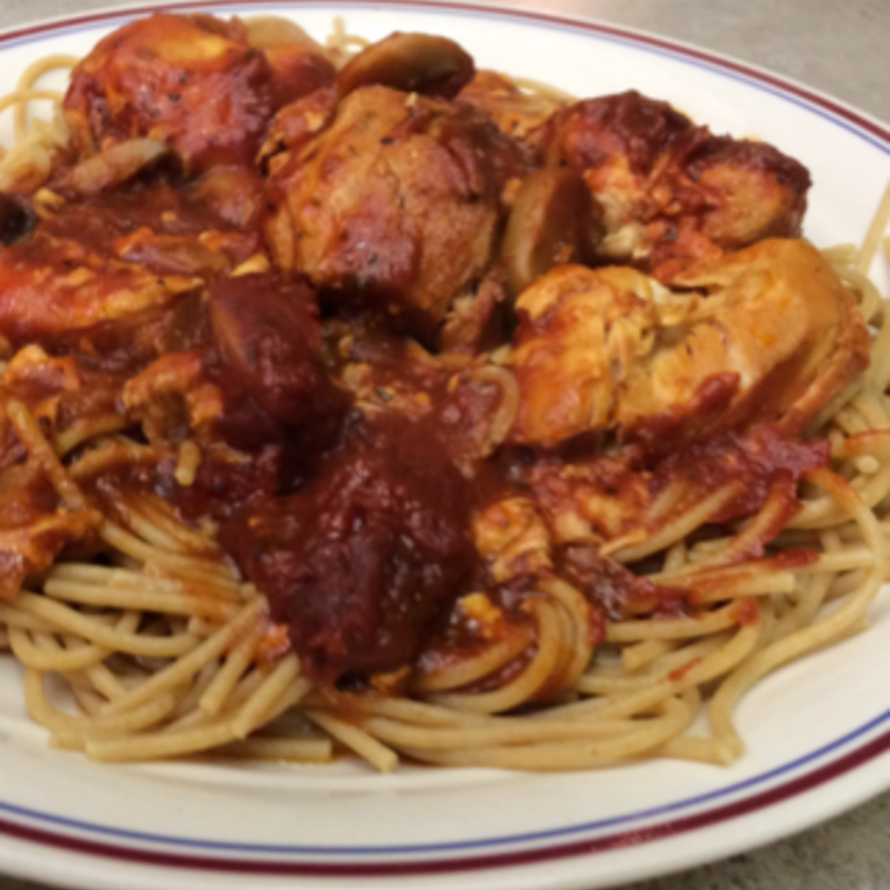 Crockpot Chicken Caccitore