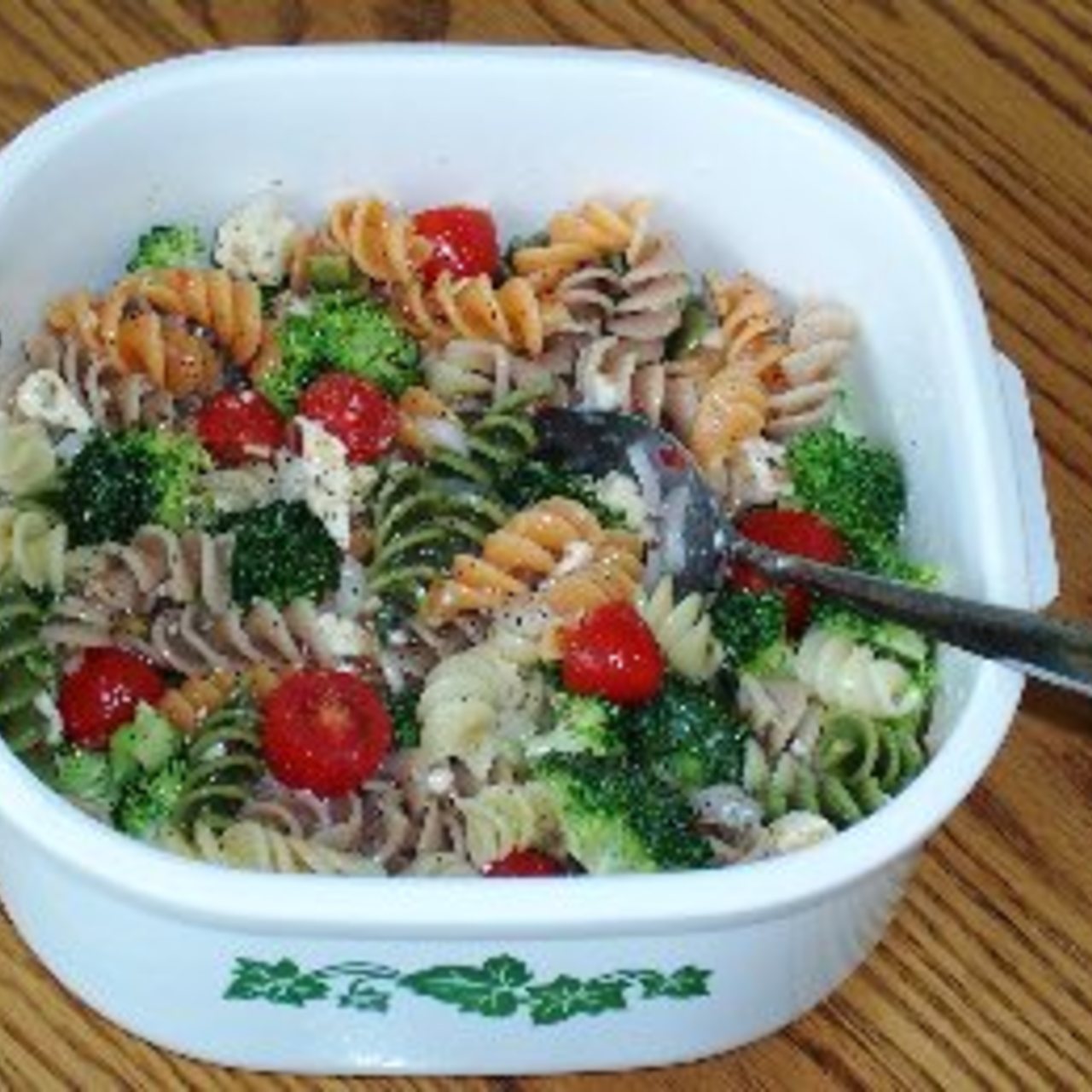 Feta and Vegetable Rotini Salad