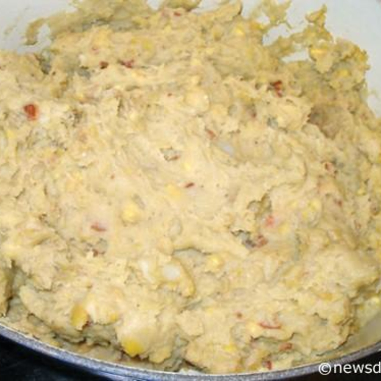 Fufu (Garlicky Plantain Puree)