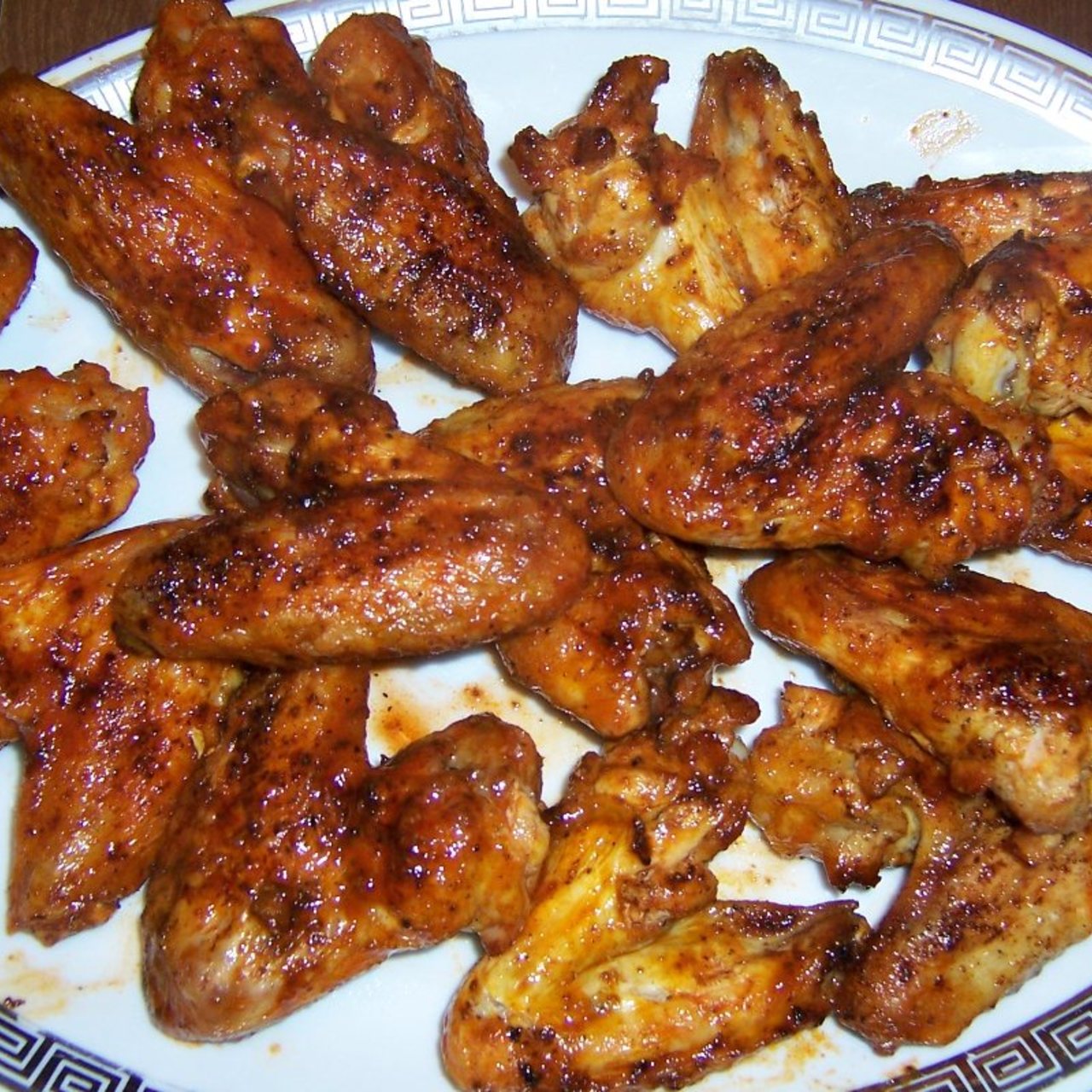 Grilled Hot Wings