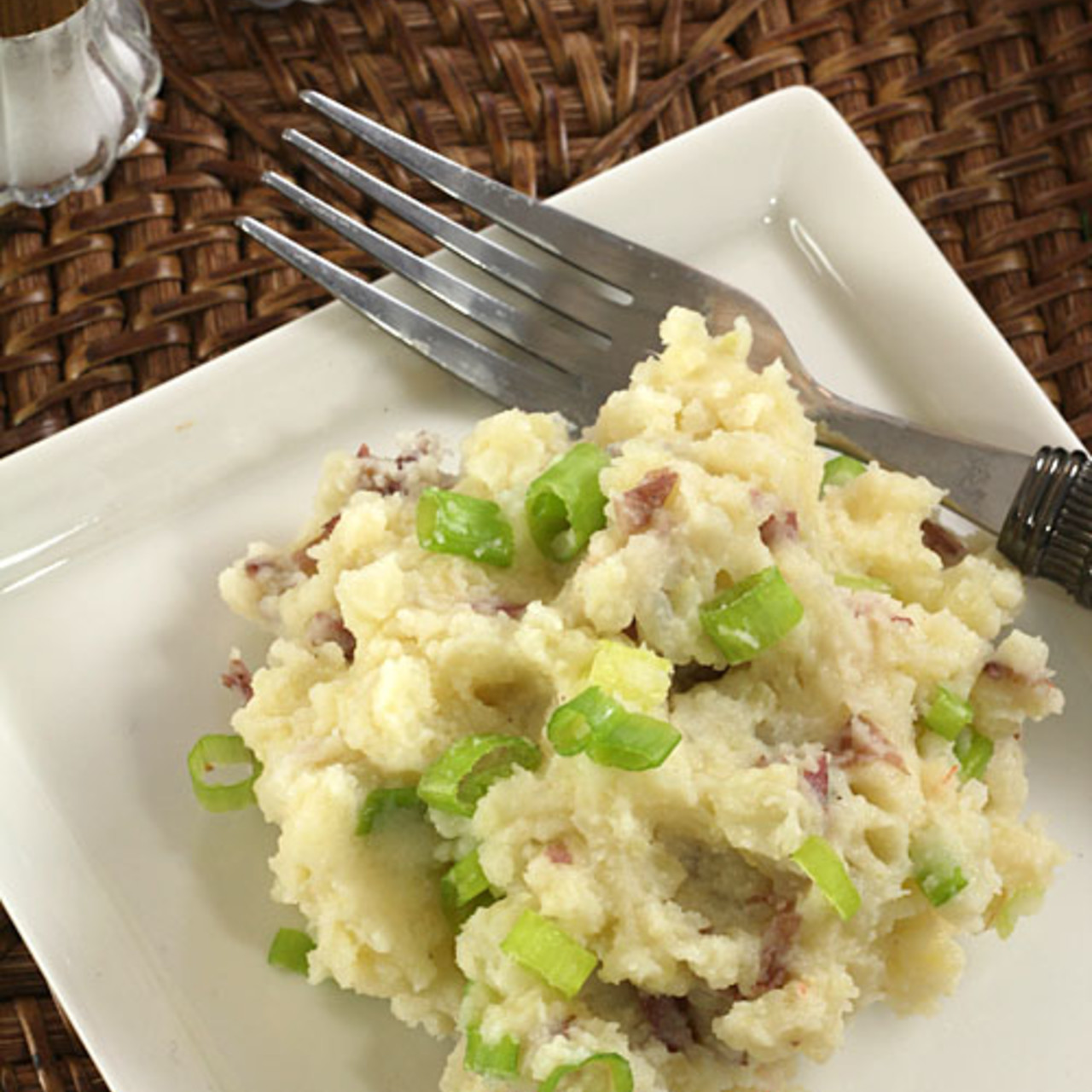 Half Smashed Mashed Taters