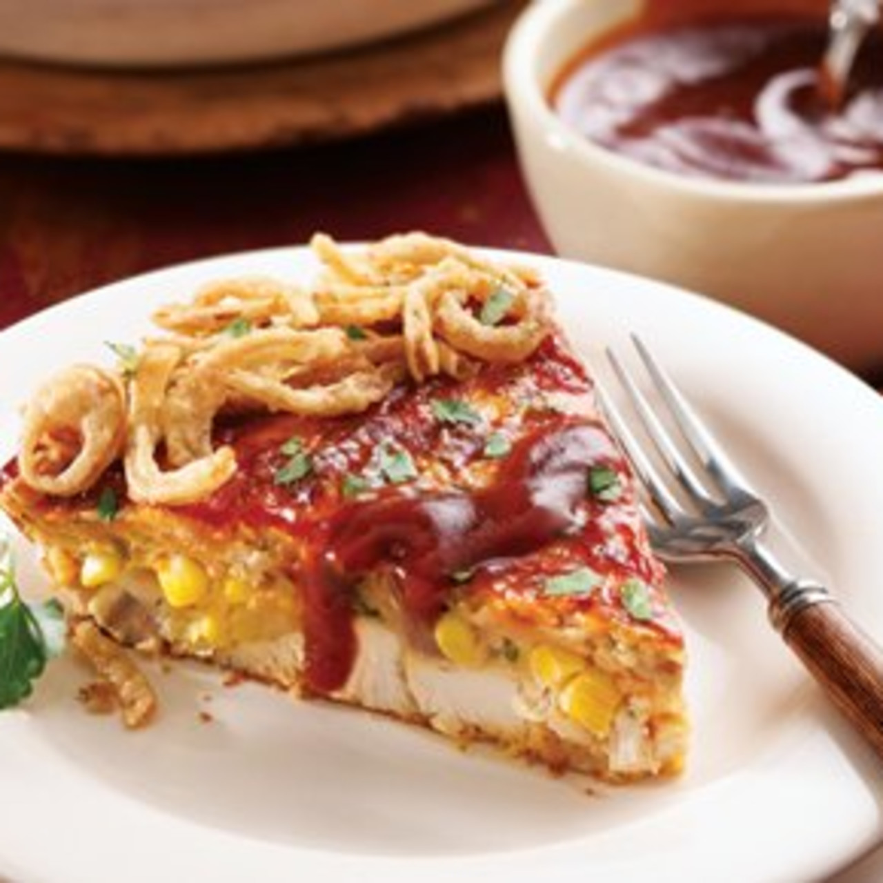 Impossibly Easy Barbecue Chicken Pie