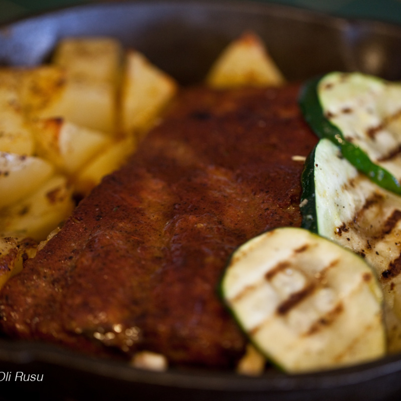 Iron Skillet Peasant Potatoes