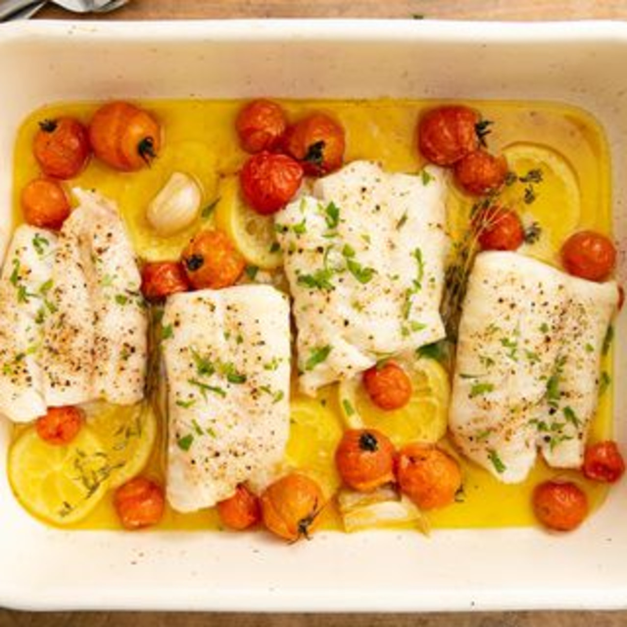 Kate's Perfect Baked Cod