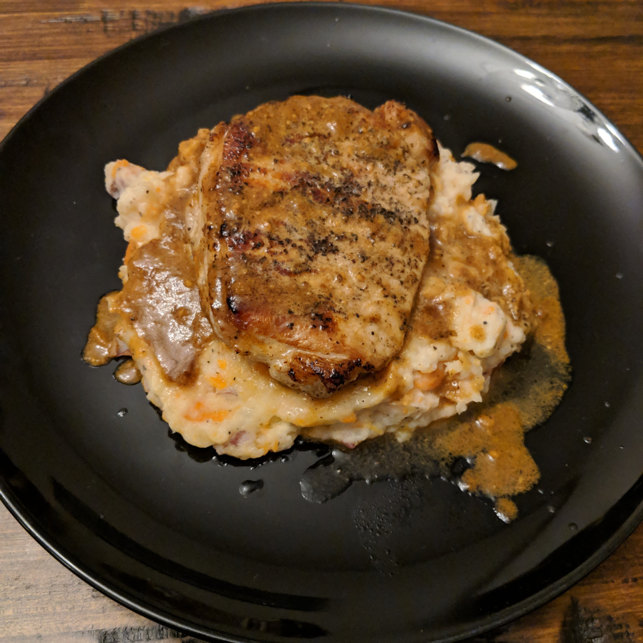 Lemon dijon pork chops