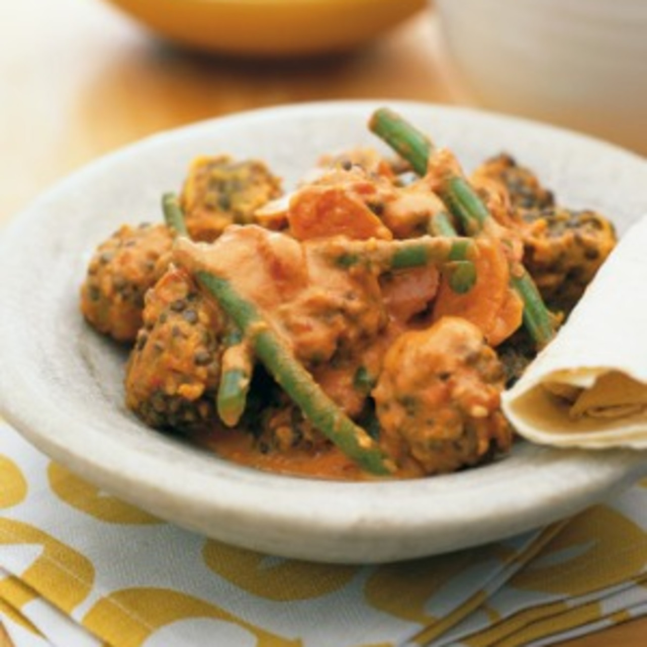 Lentil bhuja casserole