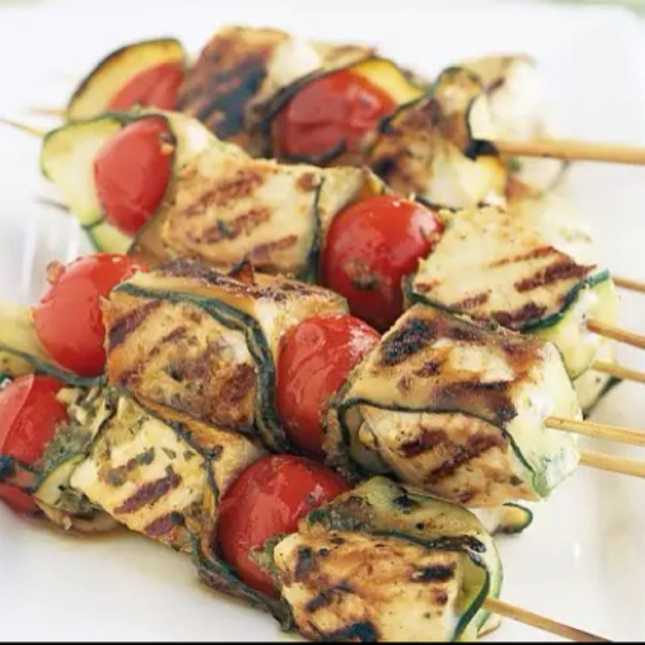 Main - Swordfish Kebabs