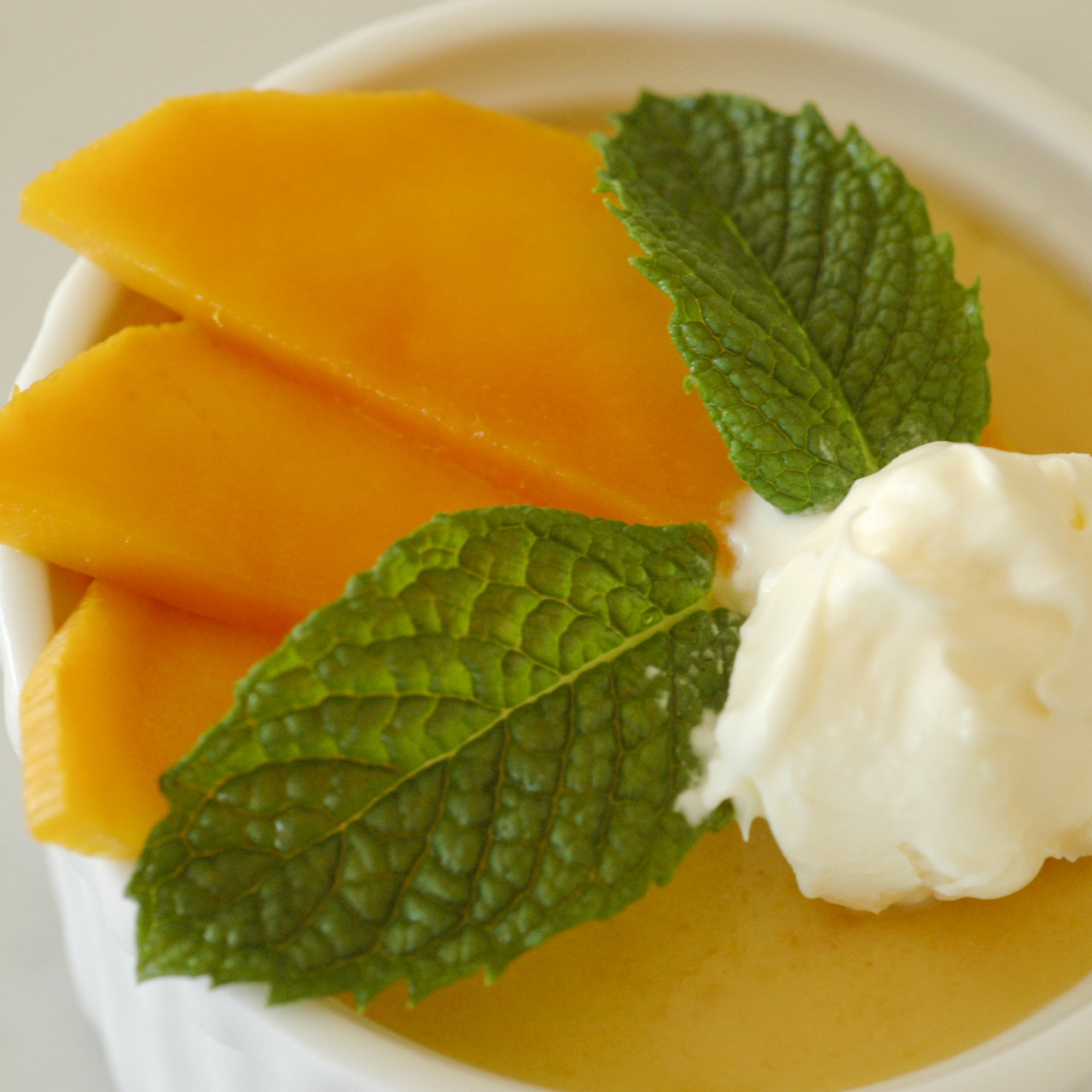 mango pudding