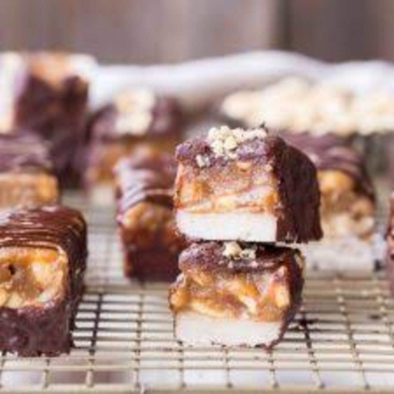 Mom's Snicker Bars