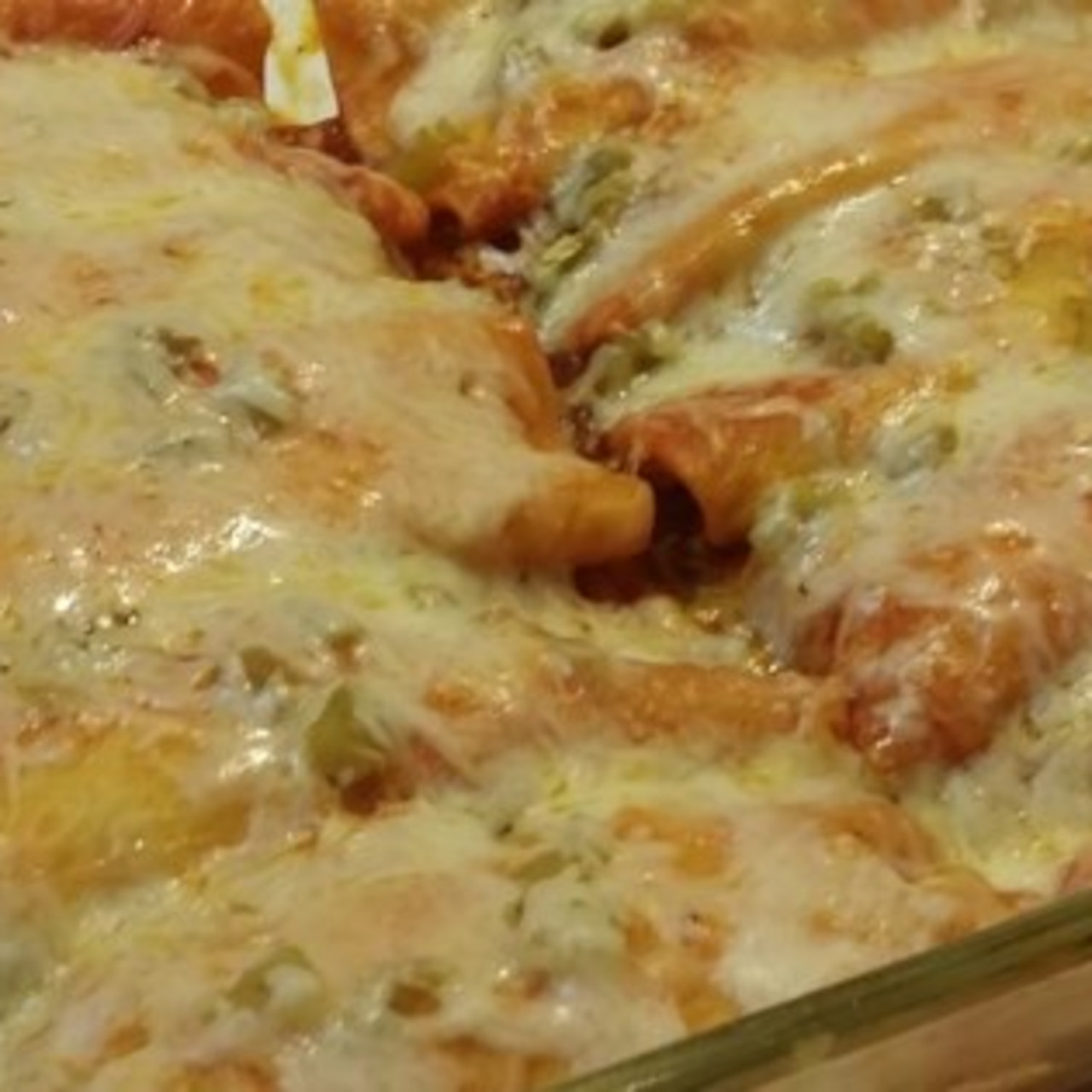 Monster Sour Cream Enchiladas
