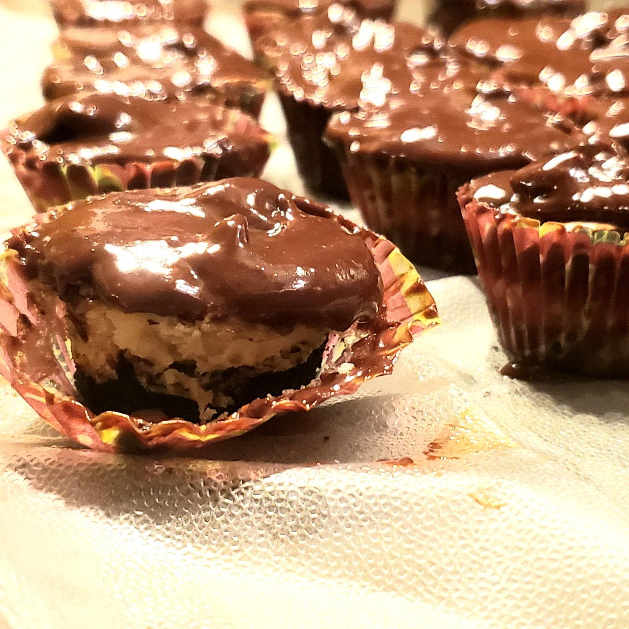 Nana’s Bailey’s Irish Cream Mini Cheesecakes