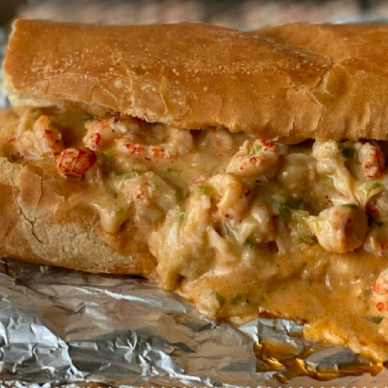 New Orleans Crawfish Bread