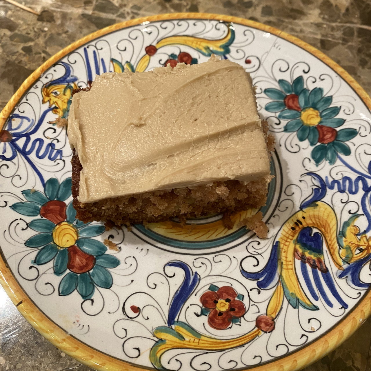 Old-fashioned Apple Cake with Brown Sugar Frosting