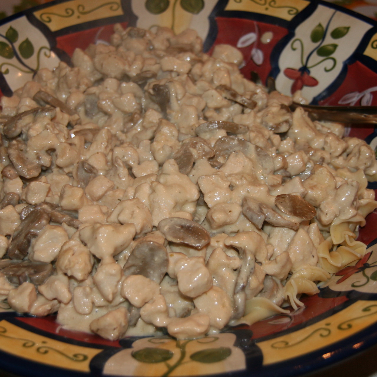 Rondele Chicken Stroganoff
