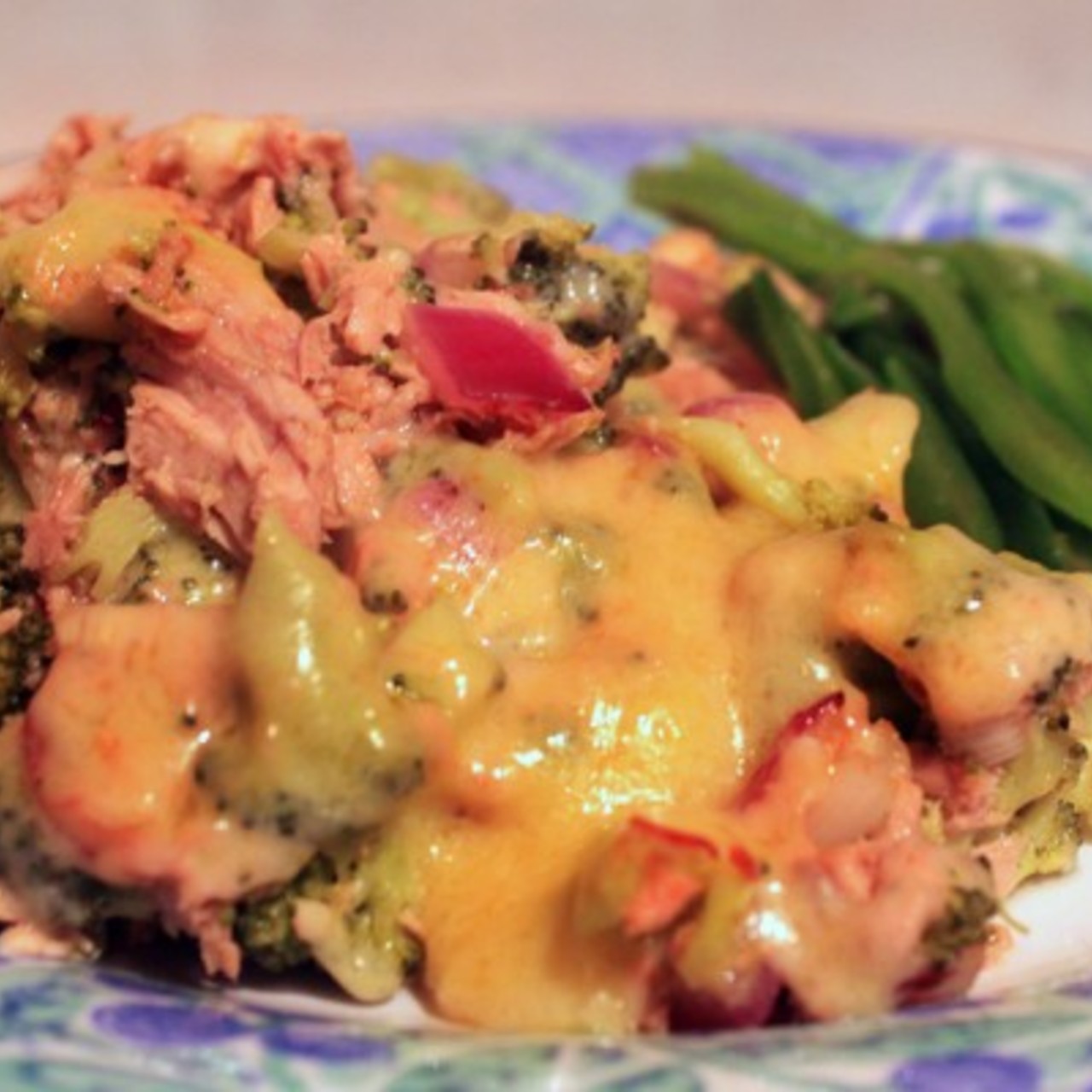 Scott's Low Carb Fish and Broccoli Bake