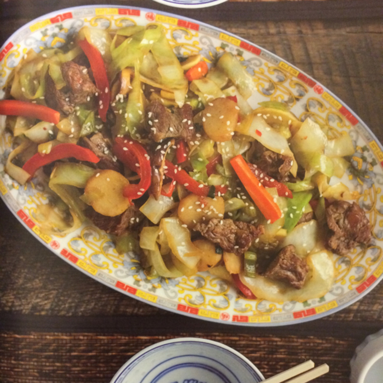 Sesame Beef Stir-Fry