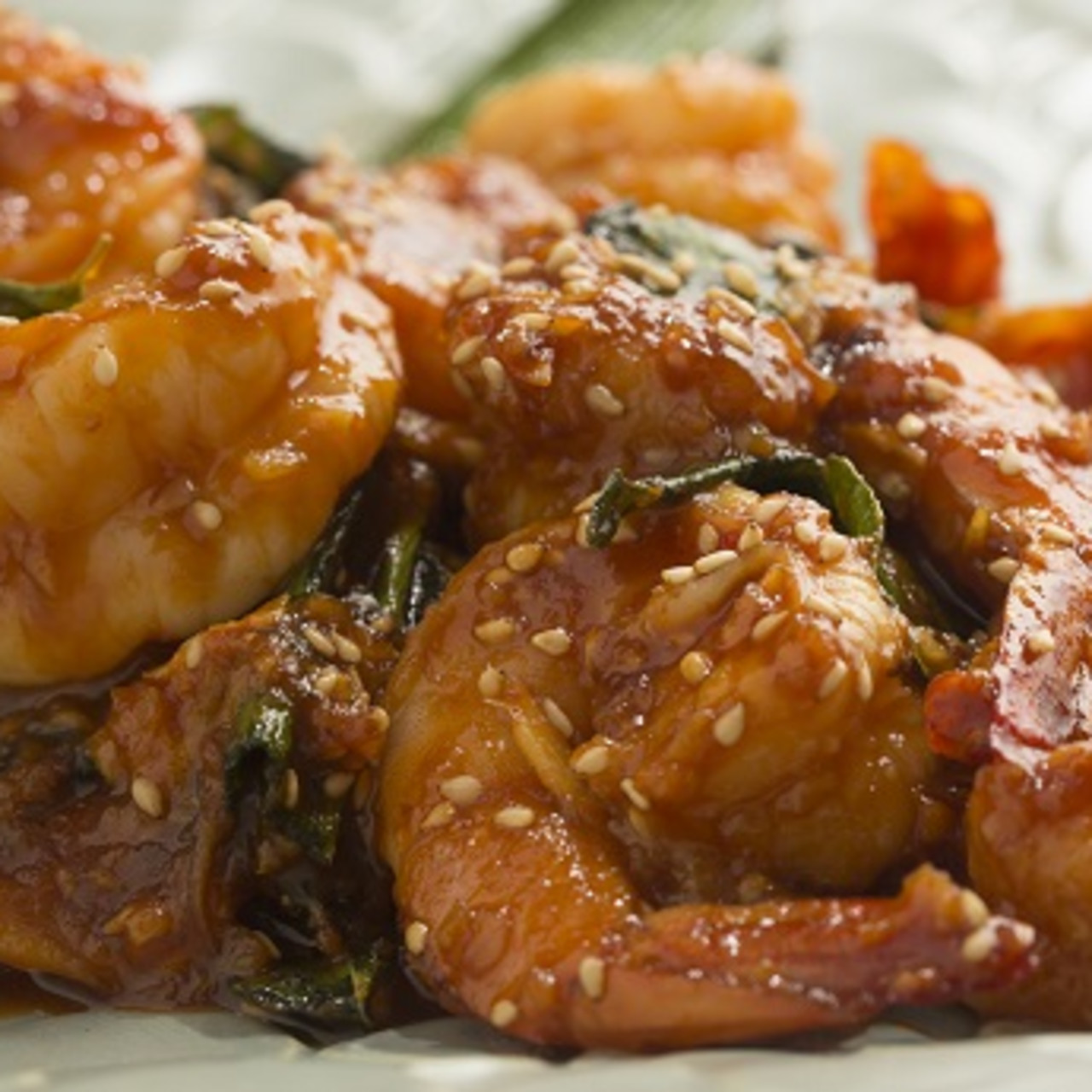 Sesame Prawns