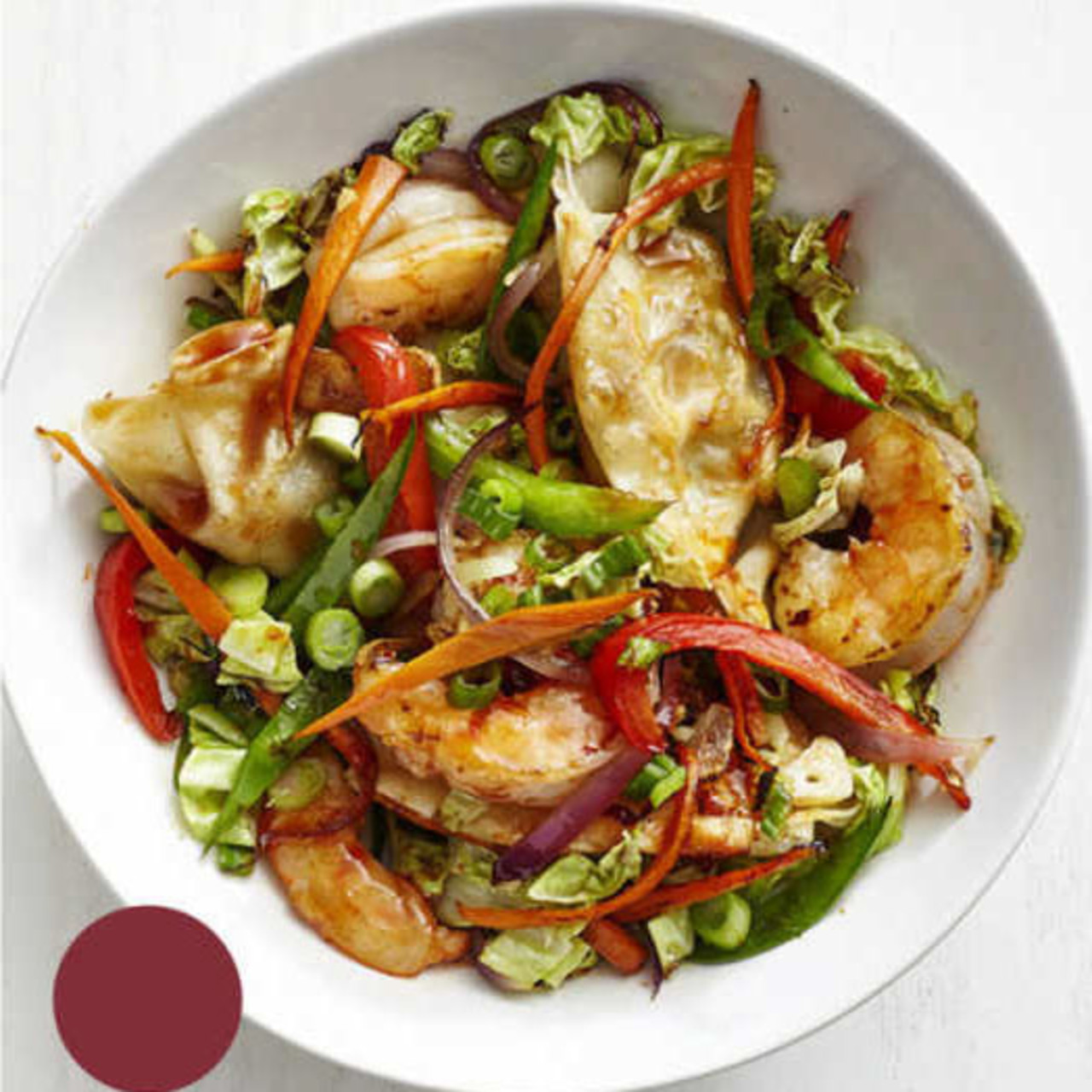 Shrimp and Dumpling Stir Fry
