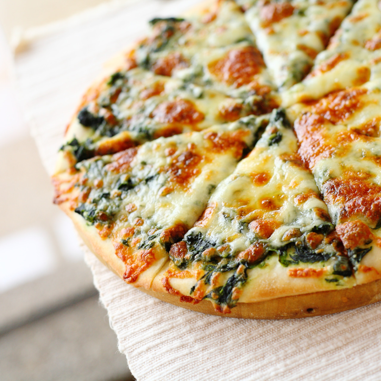 Spinach Pizza