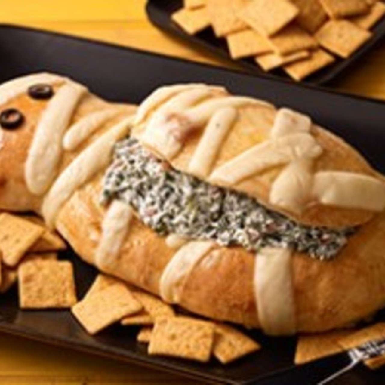 Spooky Mummy Bread Bowl