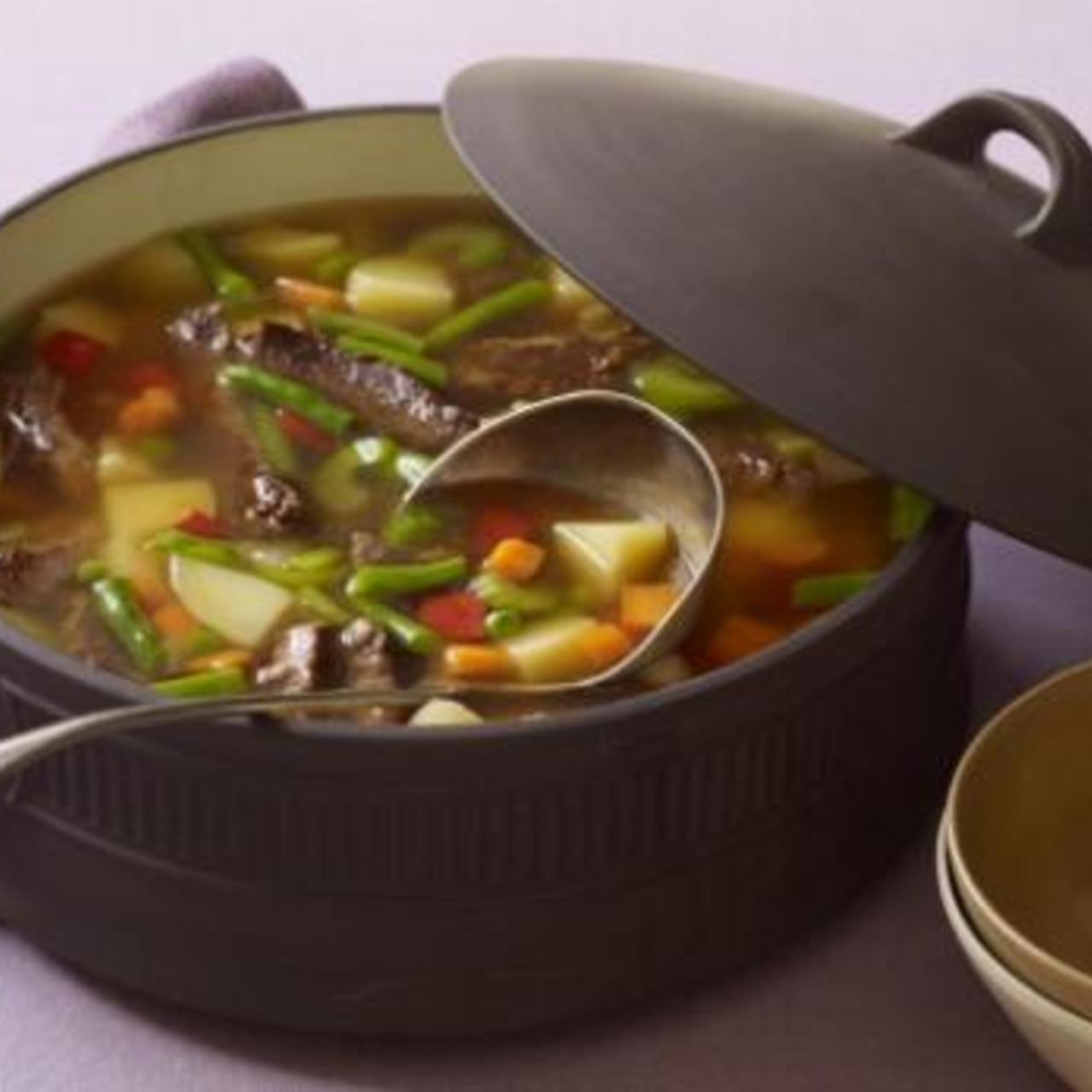 Steak Potato And Vegetable Soup