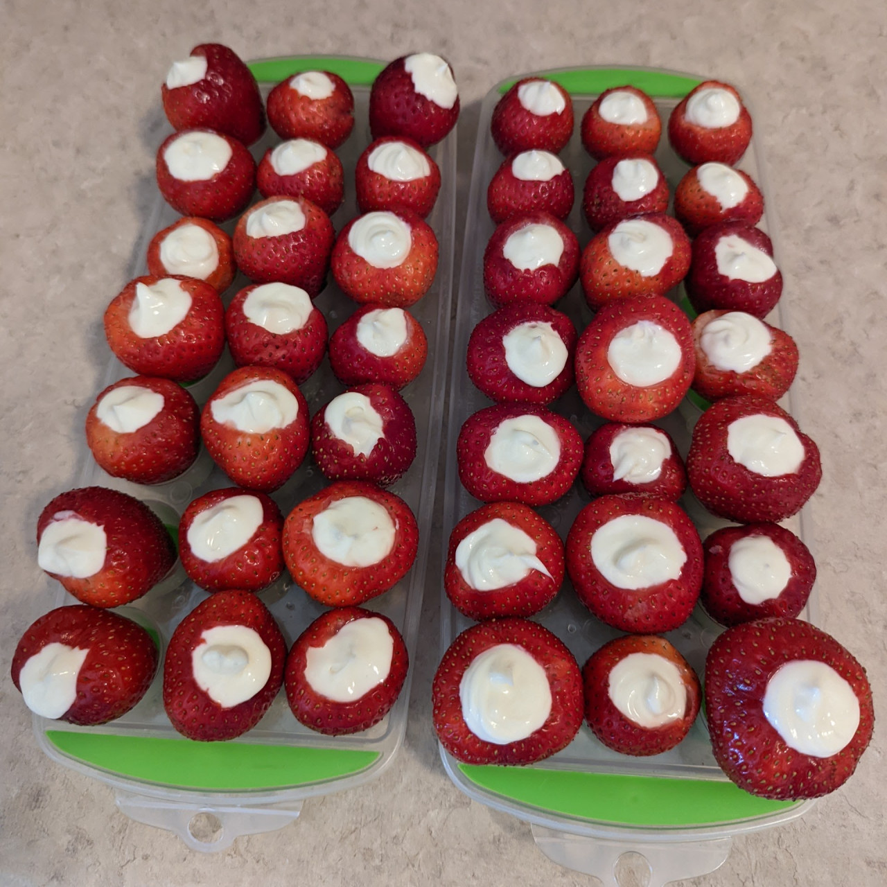 Stuffed strawberries