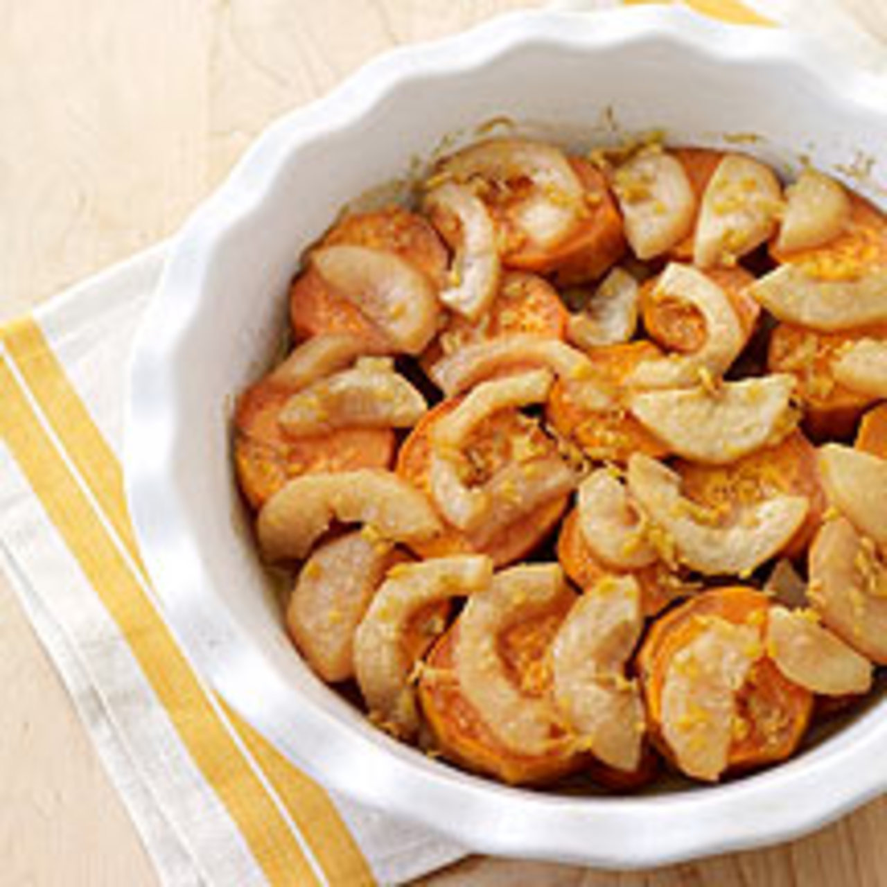 Sweet Potato & Pear Casserole