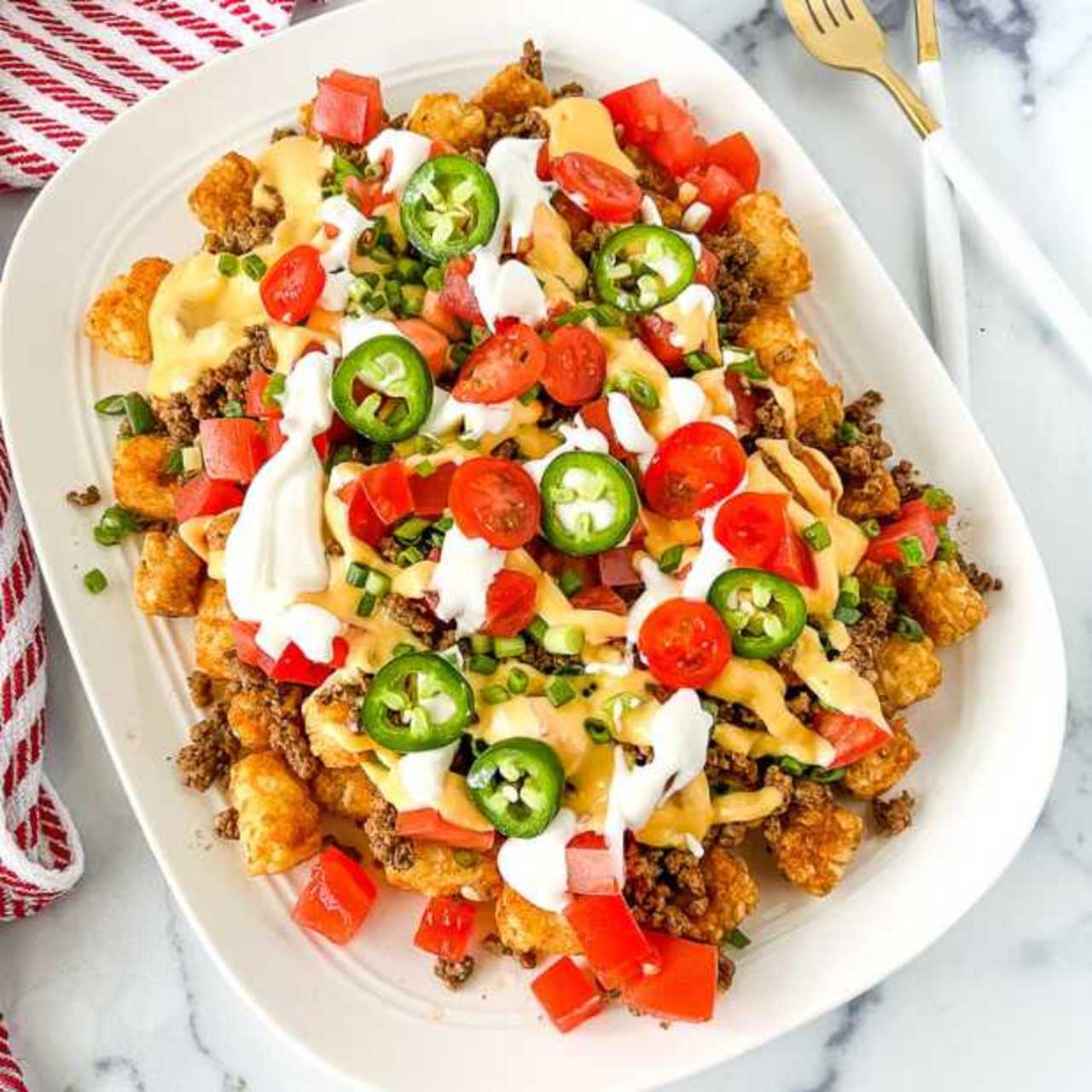 Tachos (Loaded Tater Tots)