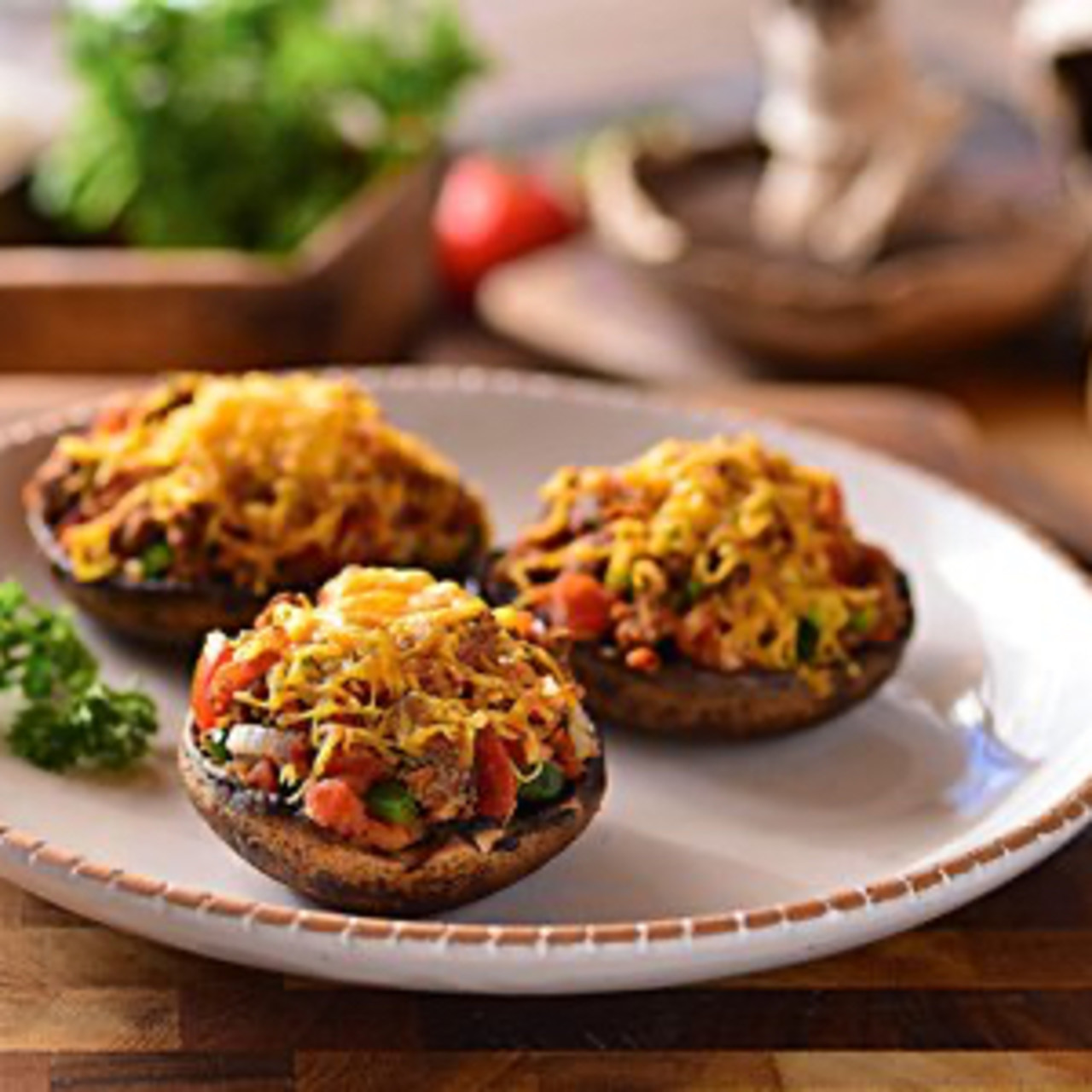 Taco Stuffed Portabellas