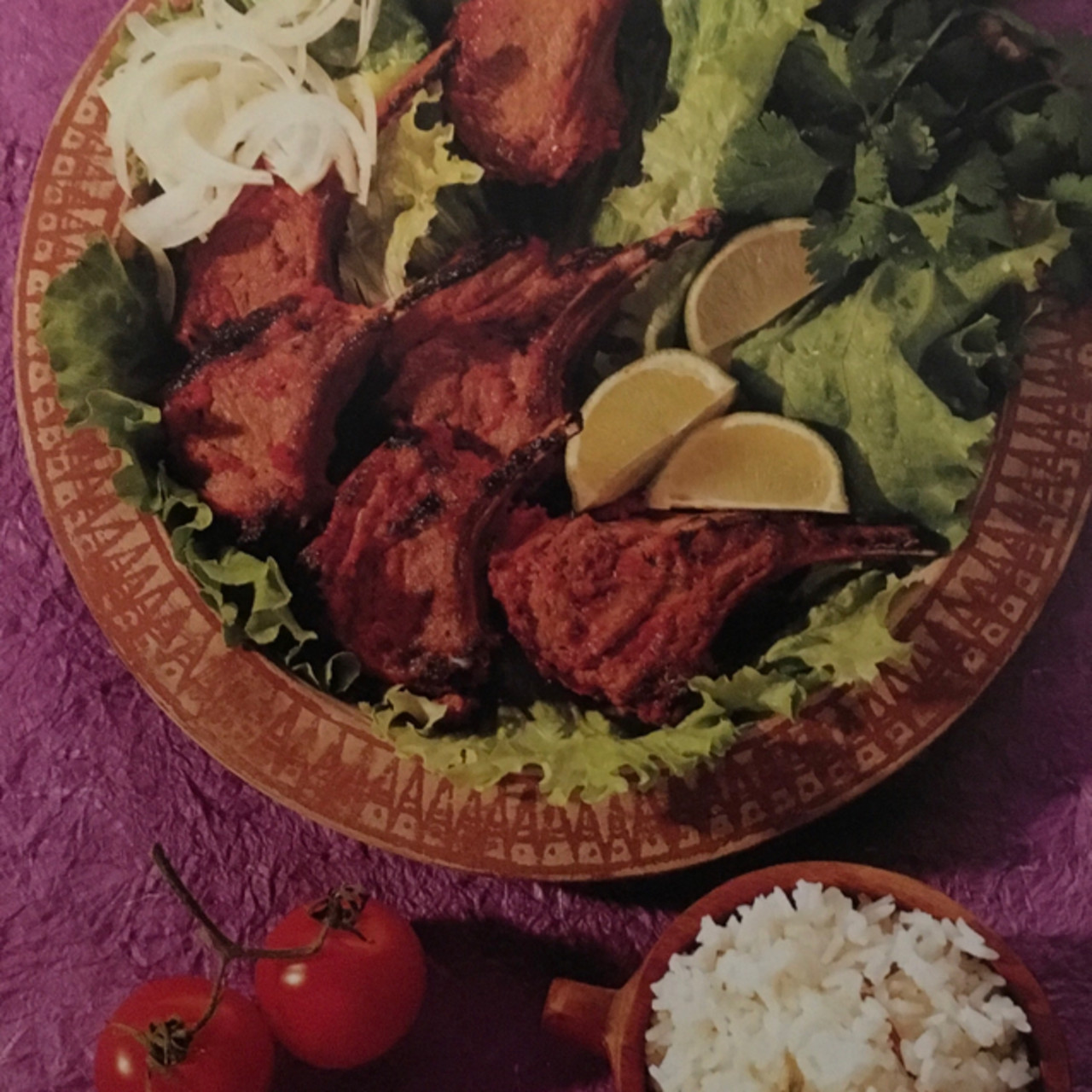 Tandoori Masala Spring Lamb Chops