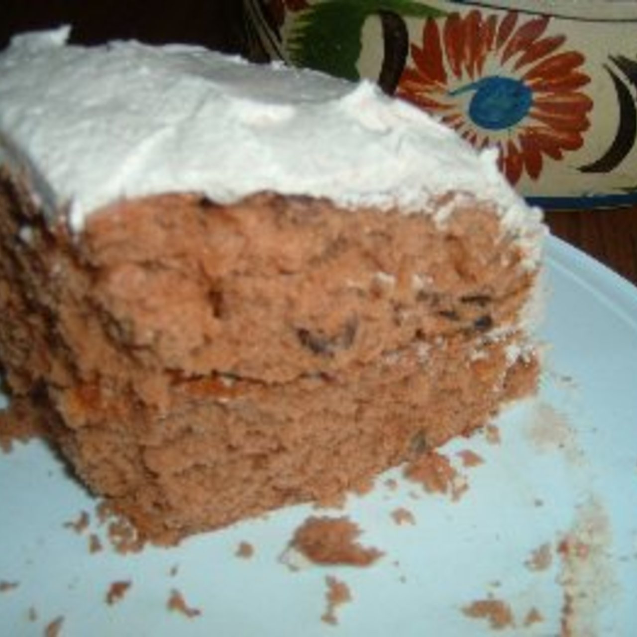 Tomato Soup Spice Cake with Cinnamon Buttercream Frosting
