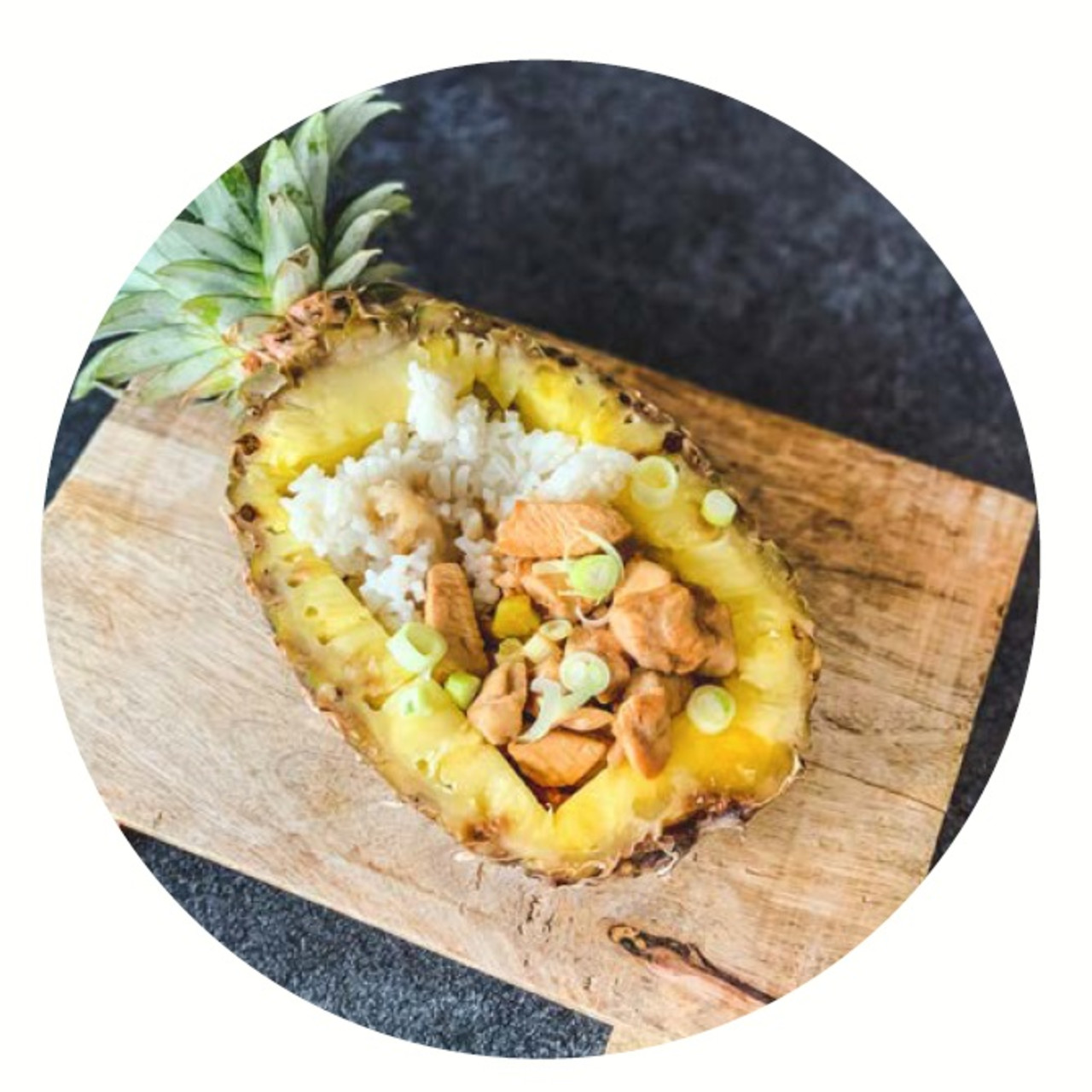 Tropski piščančji koščki