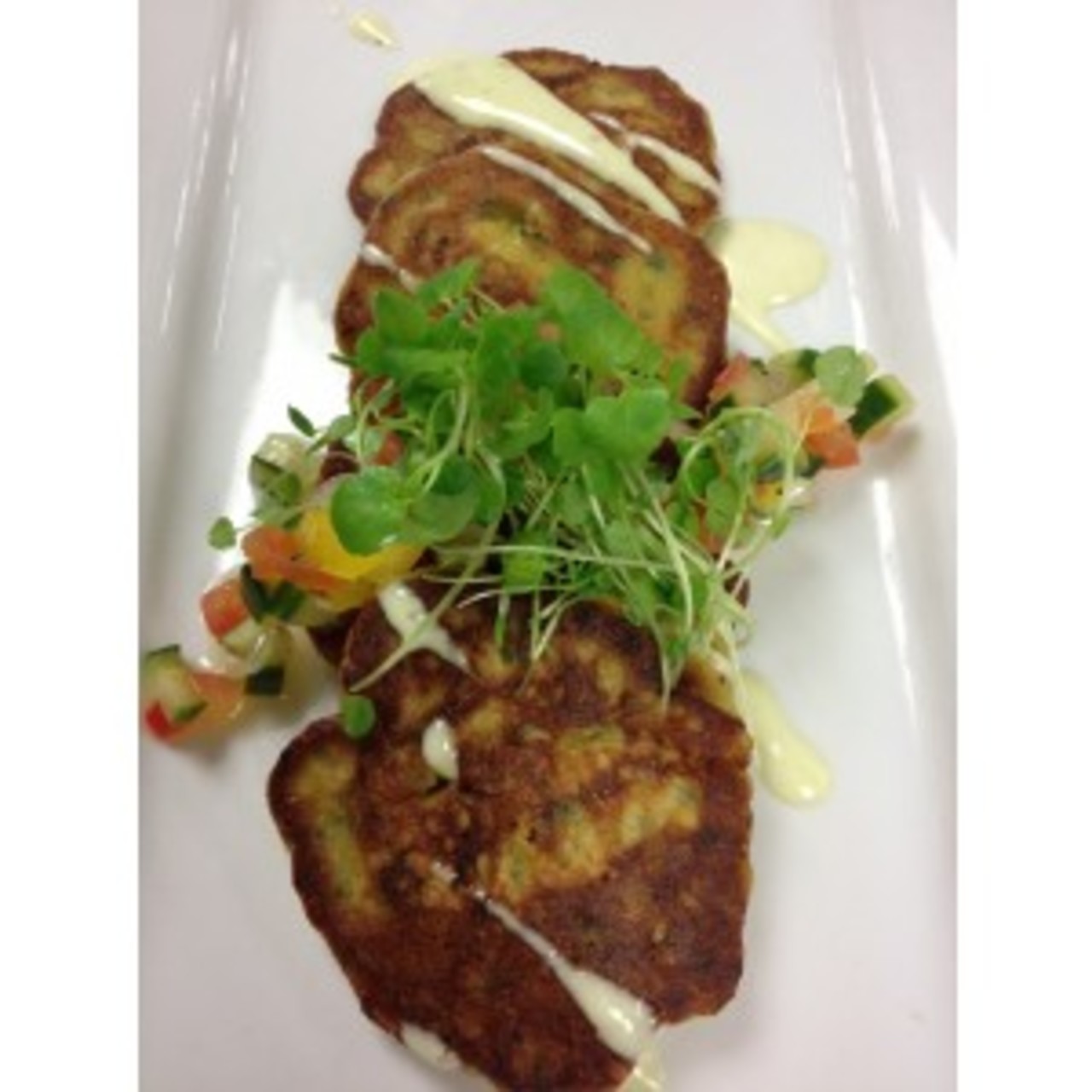 TUATUA FRITTERS WITH ASIAN FLAVOURS