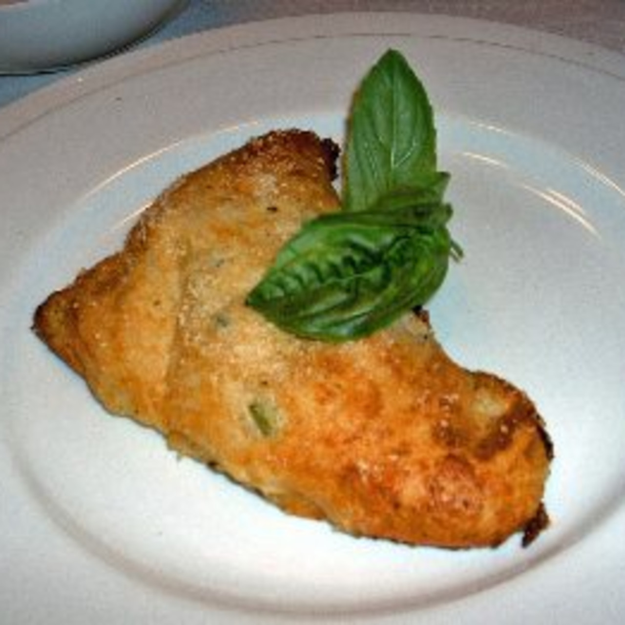 Vegetable Turnover with Roasted Tomato Sauce